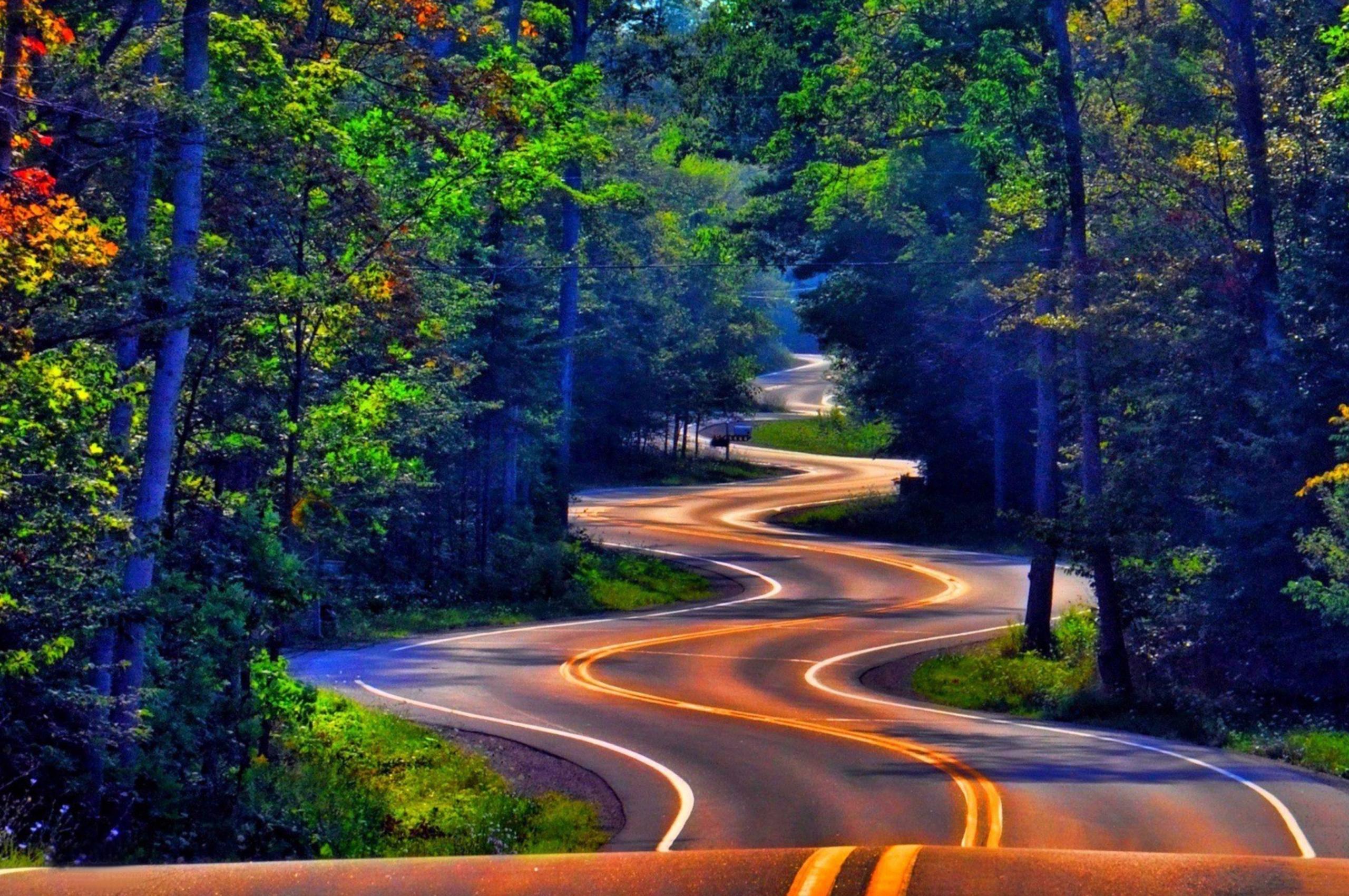 Nature Road Wallpapers - Top Free Nature Road Backgrounds - WallpaperAccess