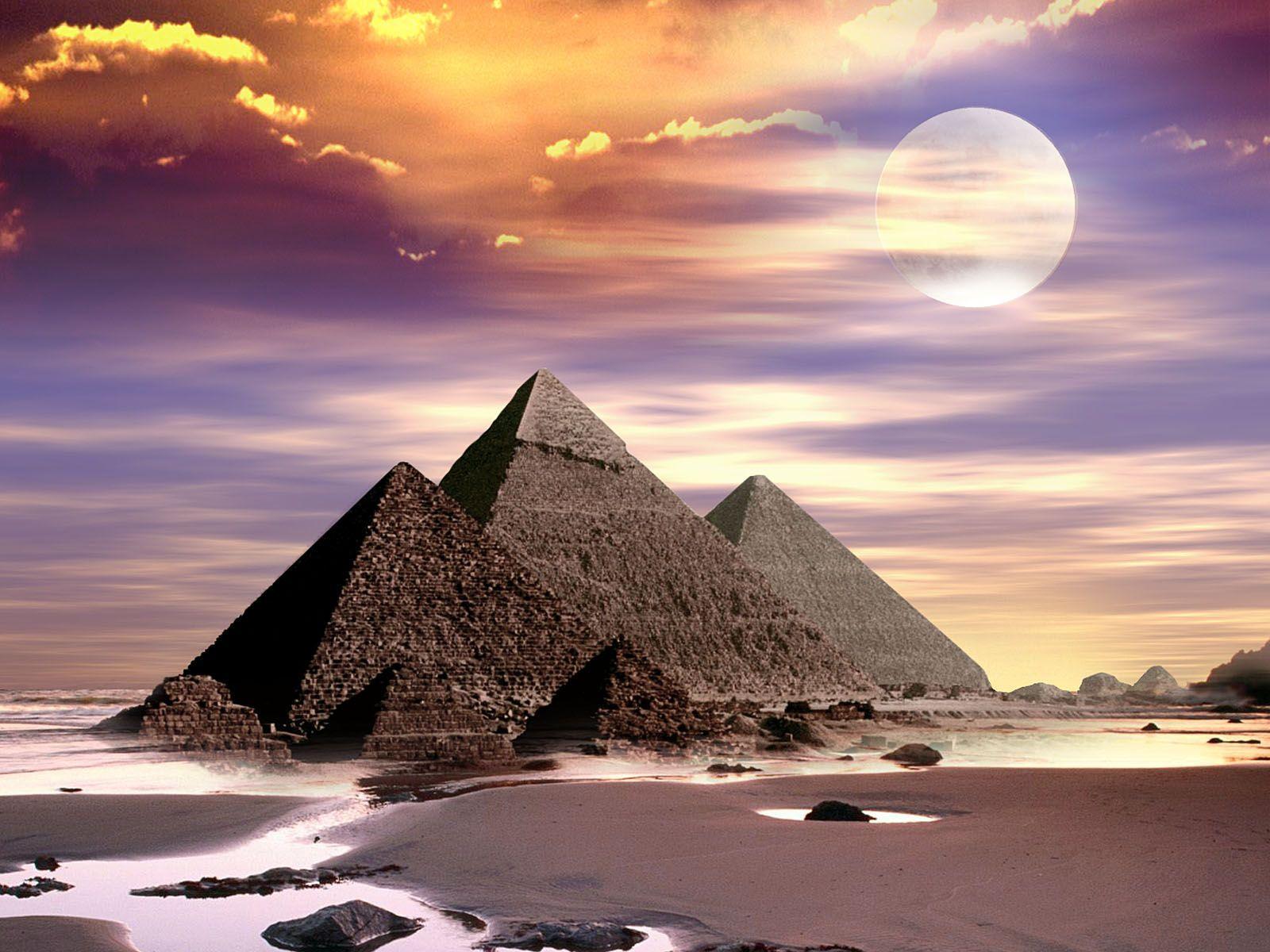 Night Pyramid Wallpapers - Top Free Night Pyramid Backgrounds ...
