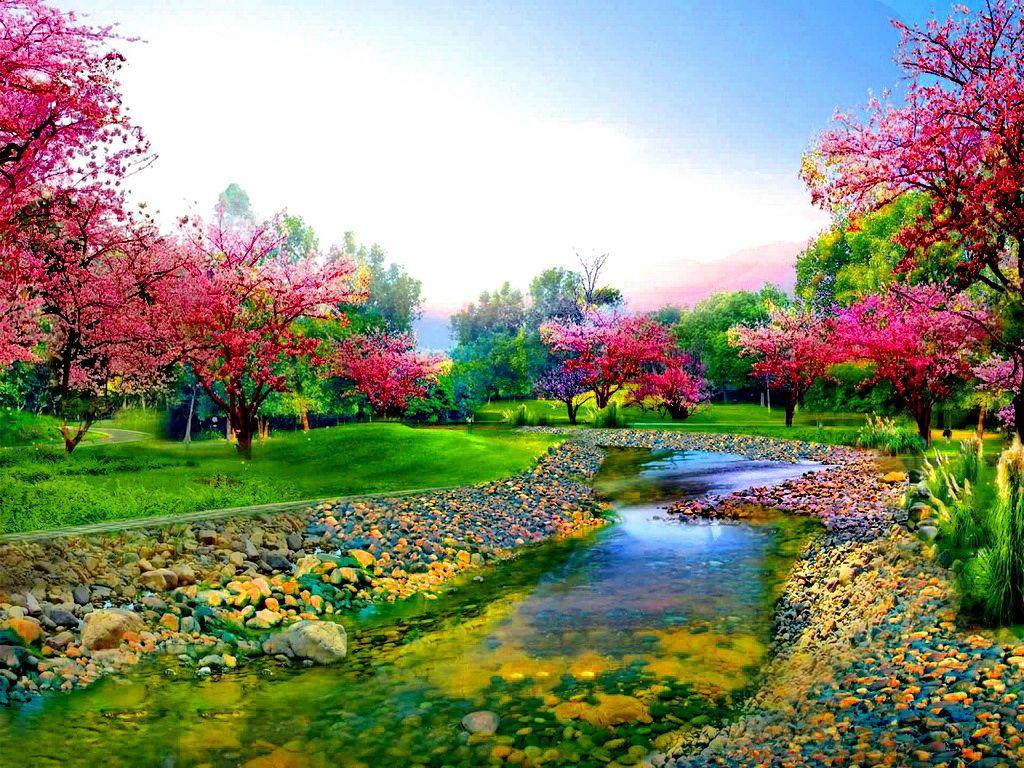 Spring Rivers Desktop Wallpapers - Top Free Spring Rivers Desktop ...