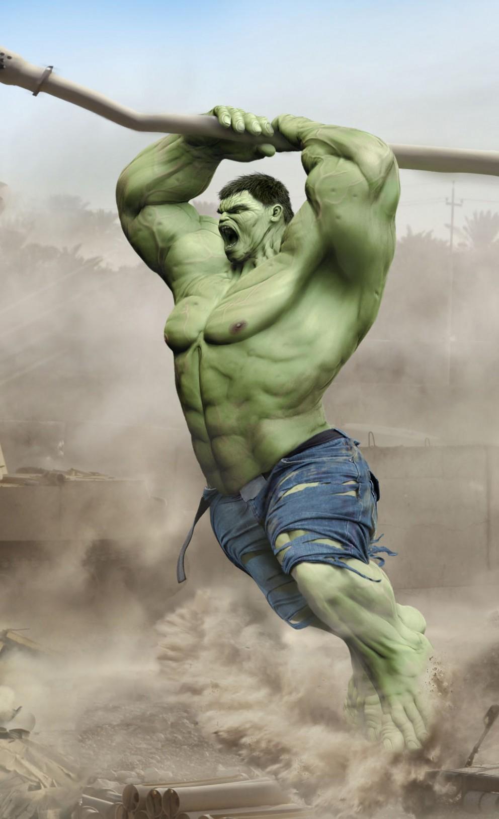 Realistic Hulk Wallpapers - Top Free Realistic Hulk Backgrounds ...