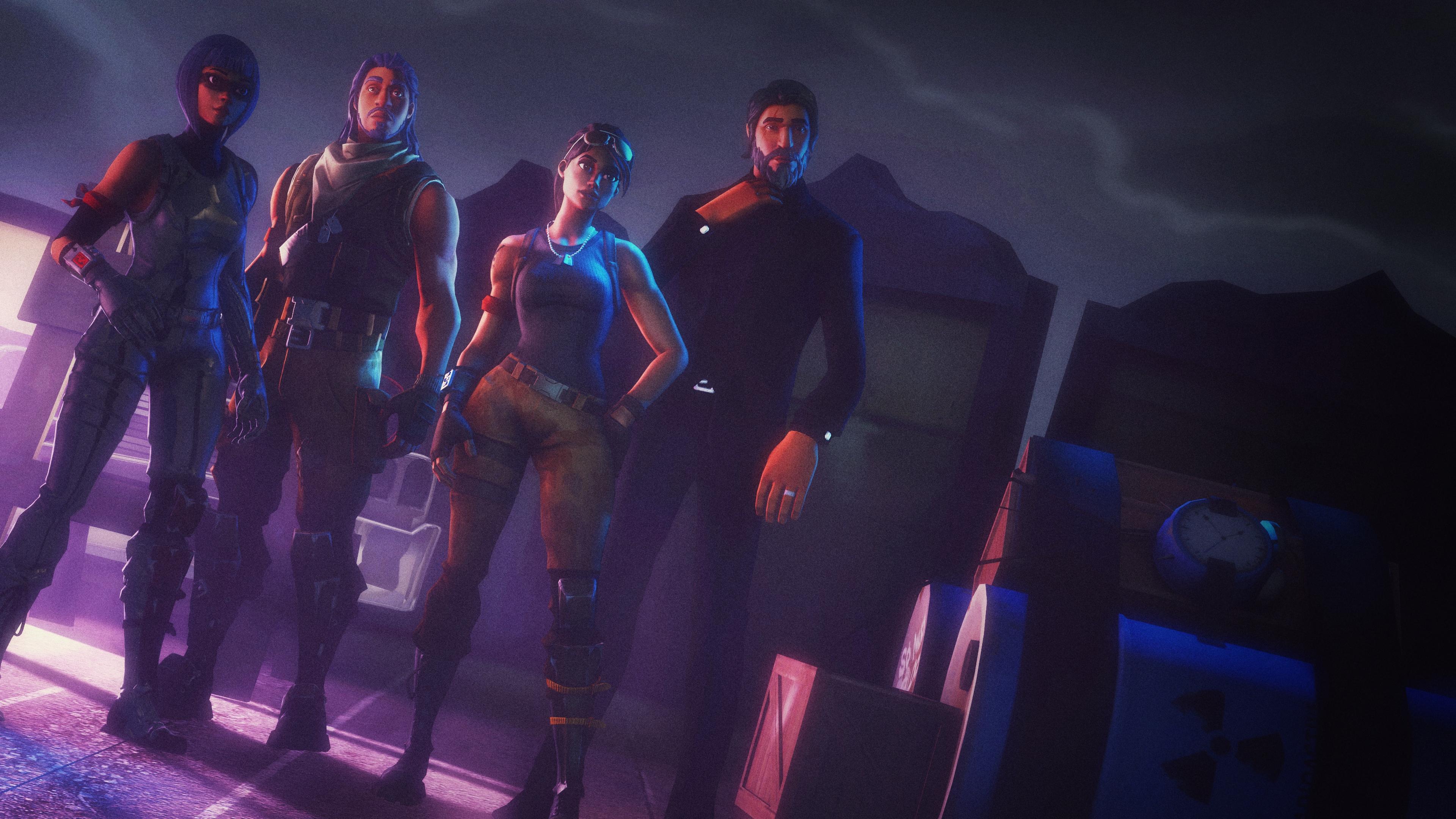 Fortnite Squad Wallpapers - Top Free Fortnite Squad Backgrounds ...