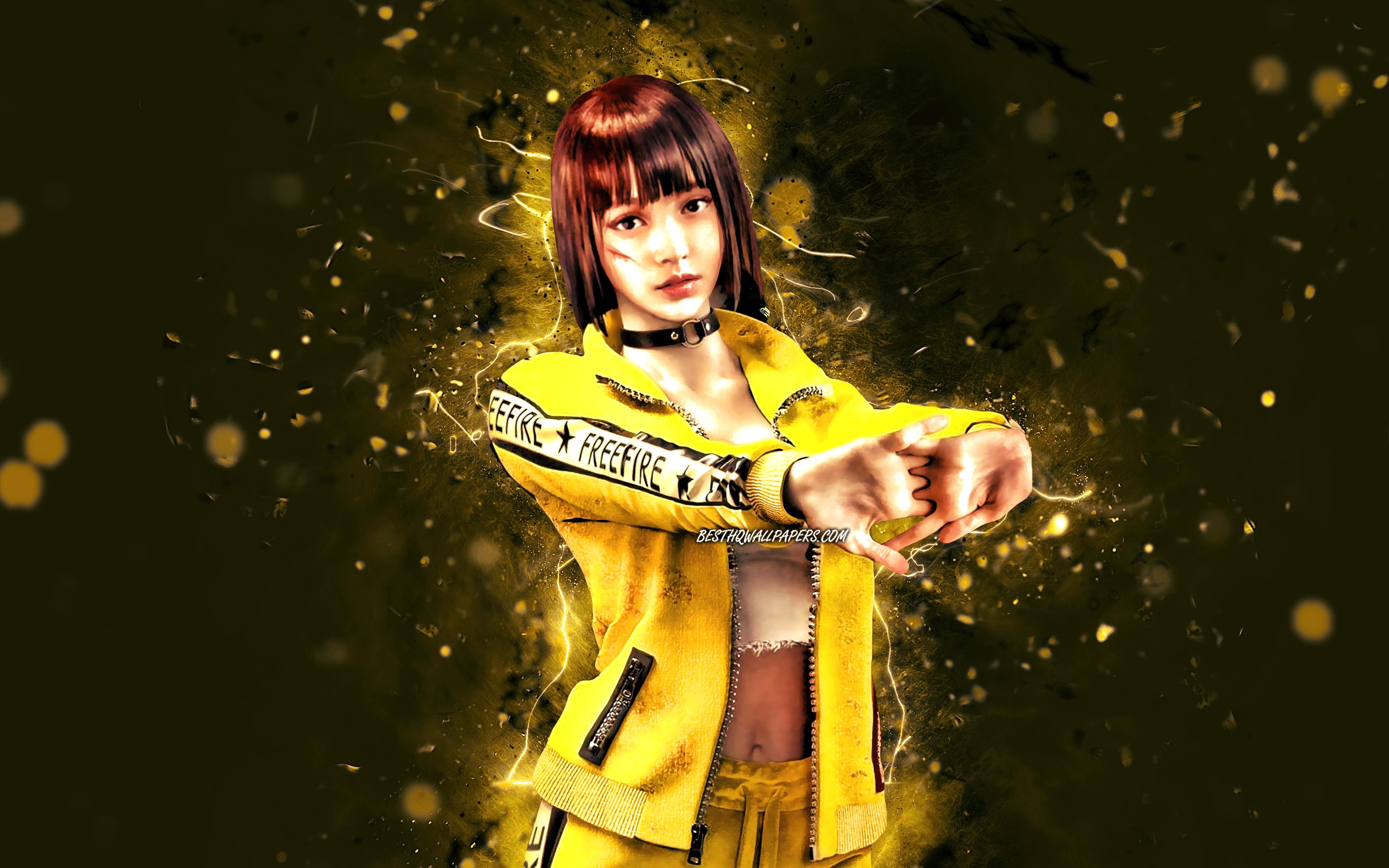 Wallpaper Free Fire Kelly 3d