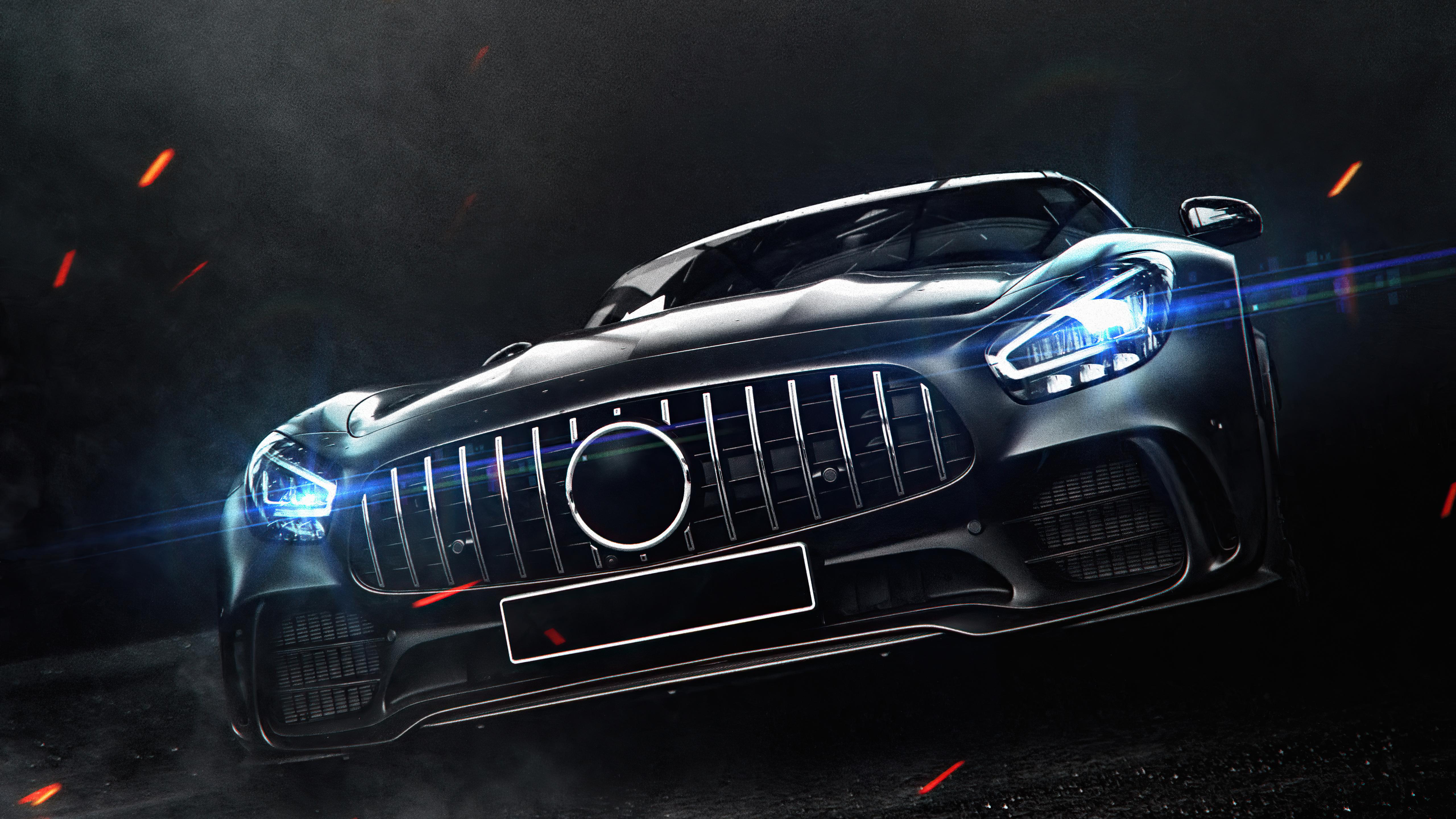 Mercedes Night Wallpapers - Top Free Mercedes Night Backgrounds ...