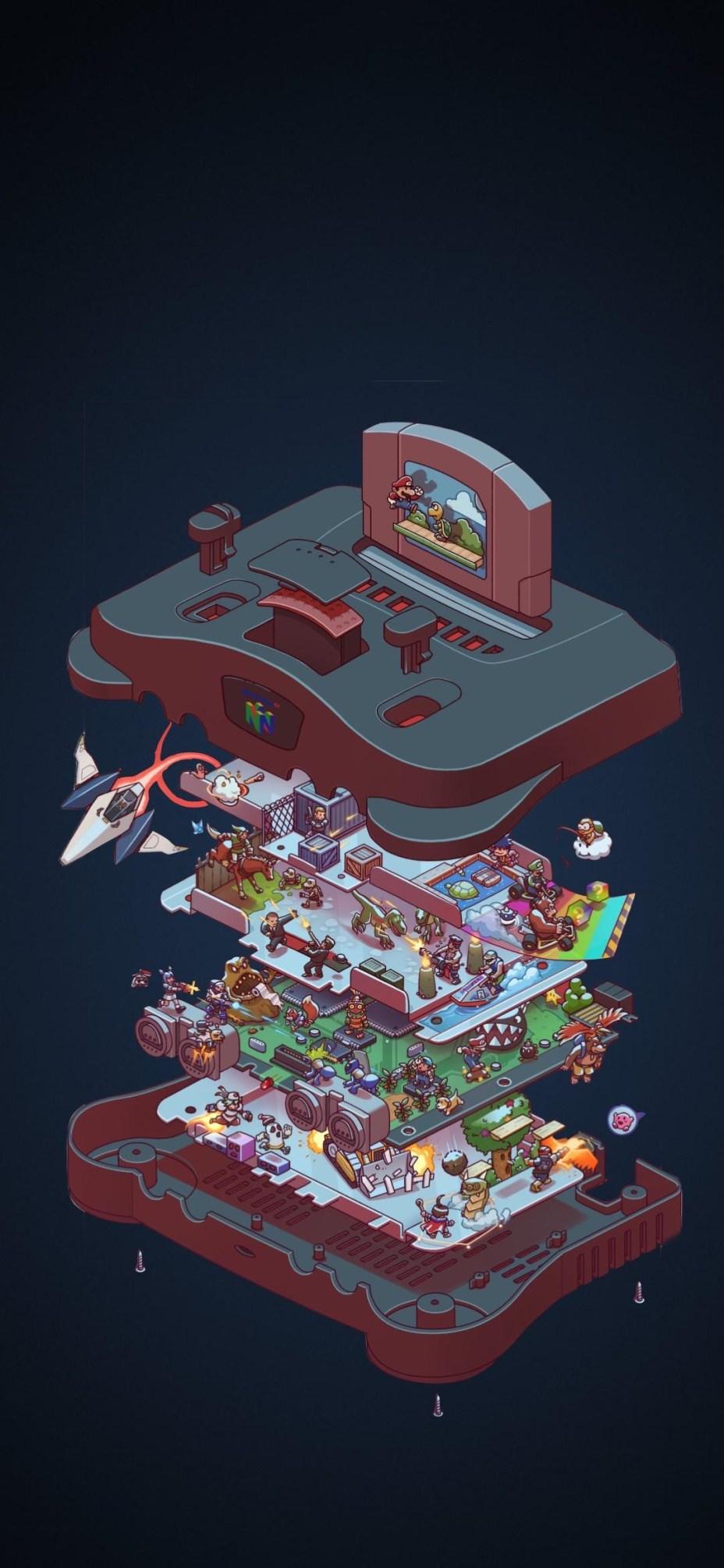 Minimalist Nintendo Art Wallpapers - Top Free Minimalist Nintendo Art ...