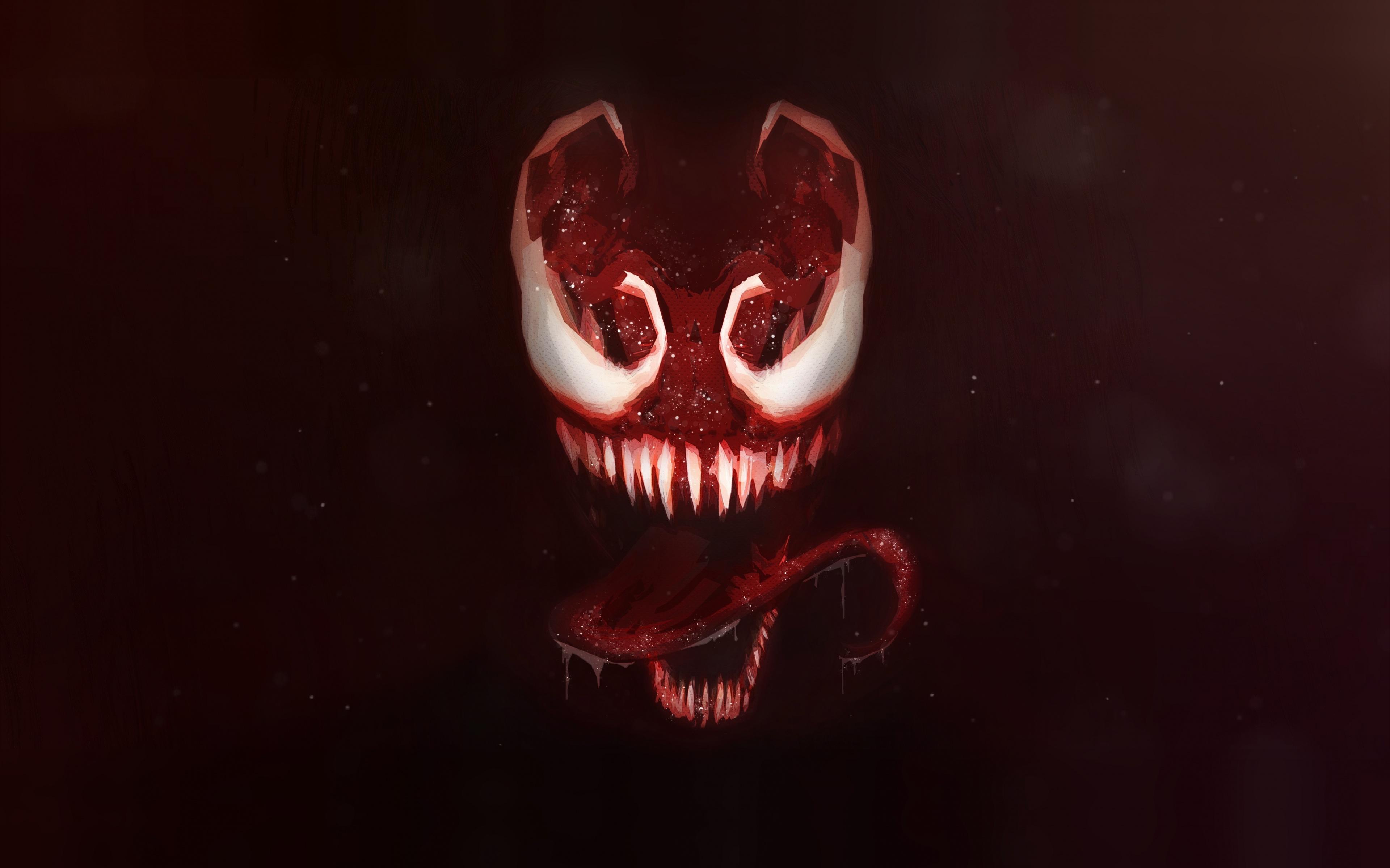 Venom Red and Black Wallpapers - Top Free Venom Red and Black ...