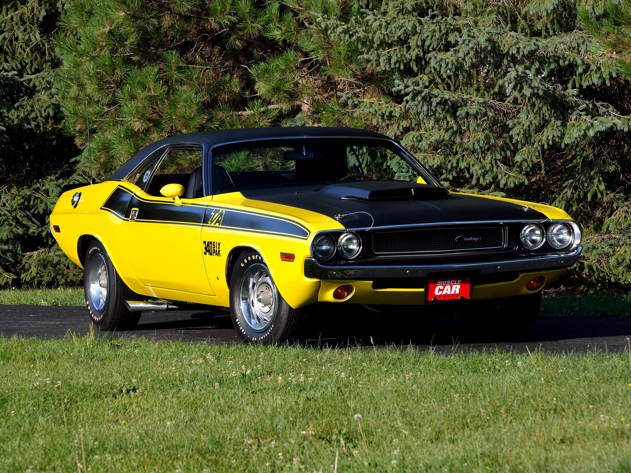 Classic Dodge Challenger Wallpapers - Top Free Classic Dodge Challenger ...