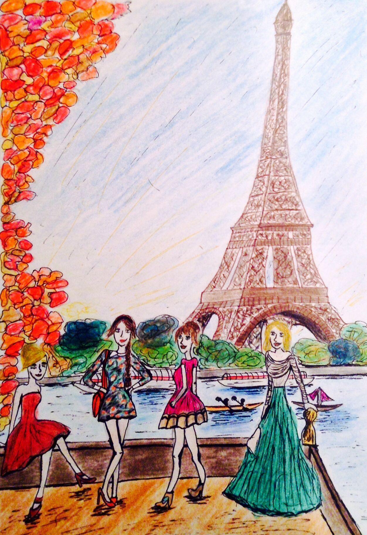Paris Watercolor Wallpapers - Top Free Paris Watercolor Backgrounds ...