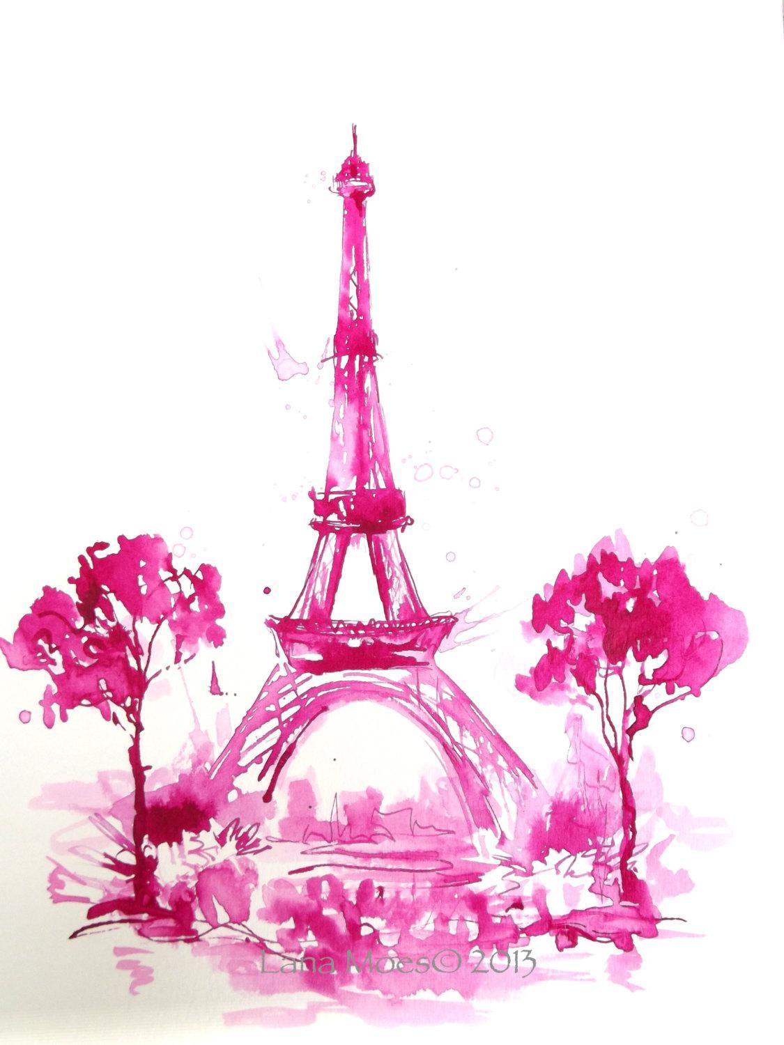 Paris Watercolor Wallpapers - Top Free Paris Watercolor Backgrounds ...