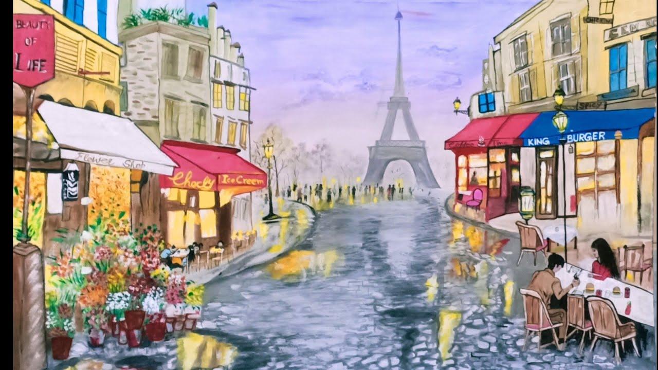 Paris Watercolor Wallpapers - Top Free Paris Watercolor Backgrounds ...