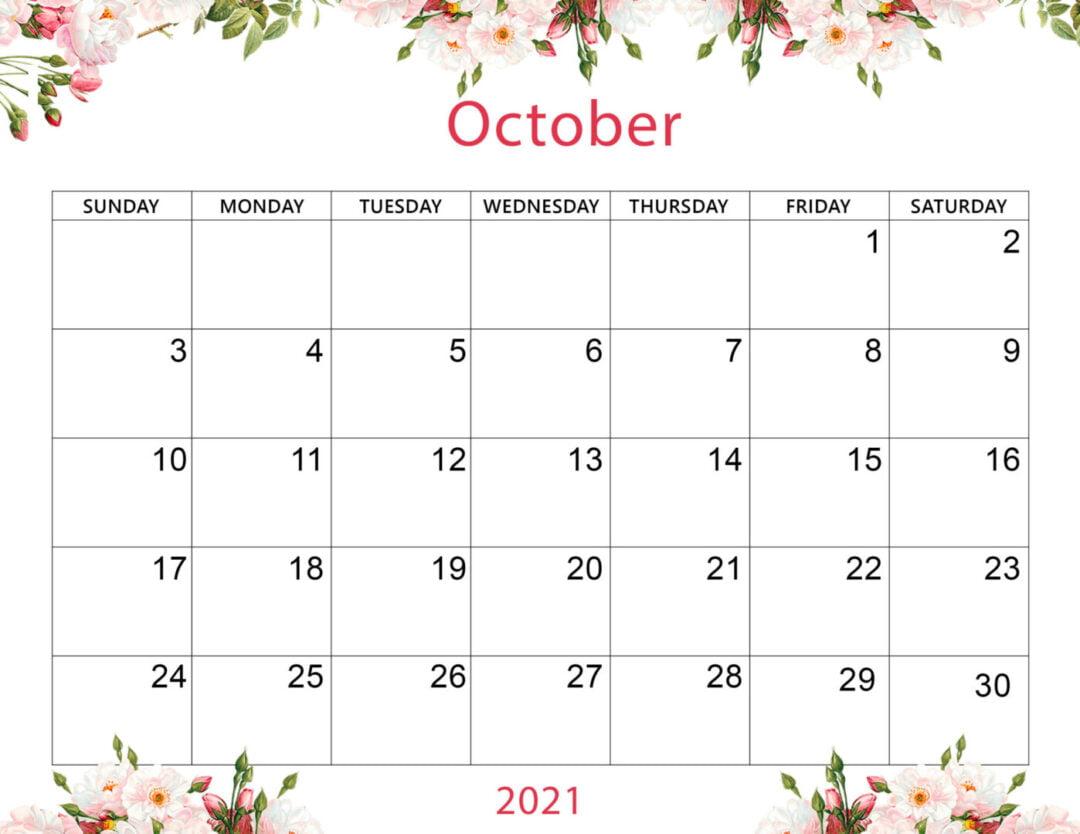 October 2021 Calendar Wallpapers - Top Free October 2021 Calendar ...