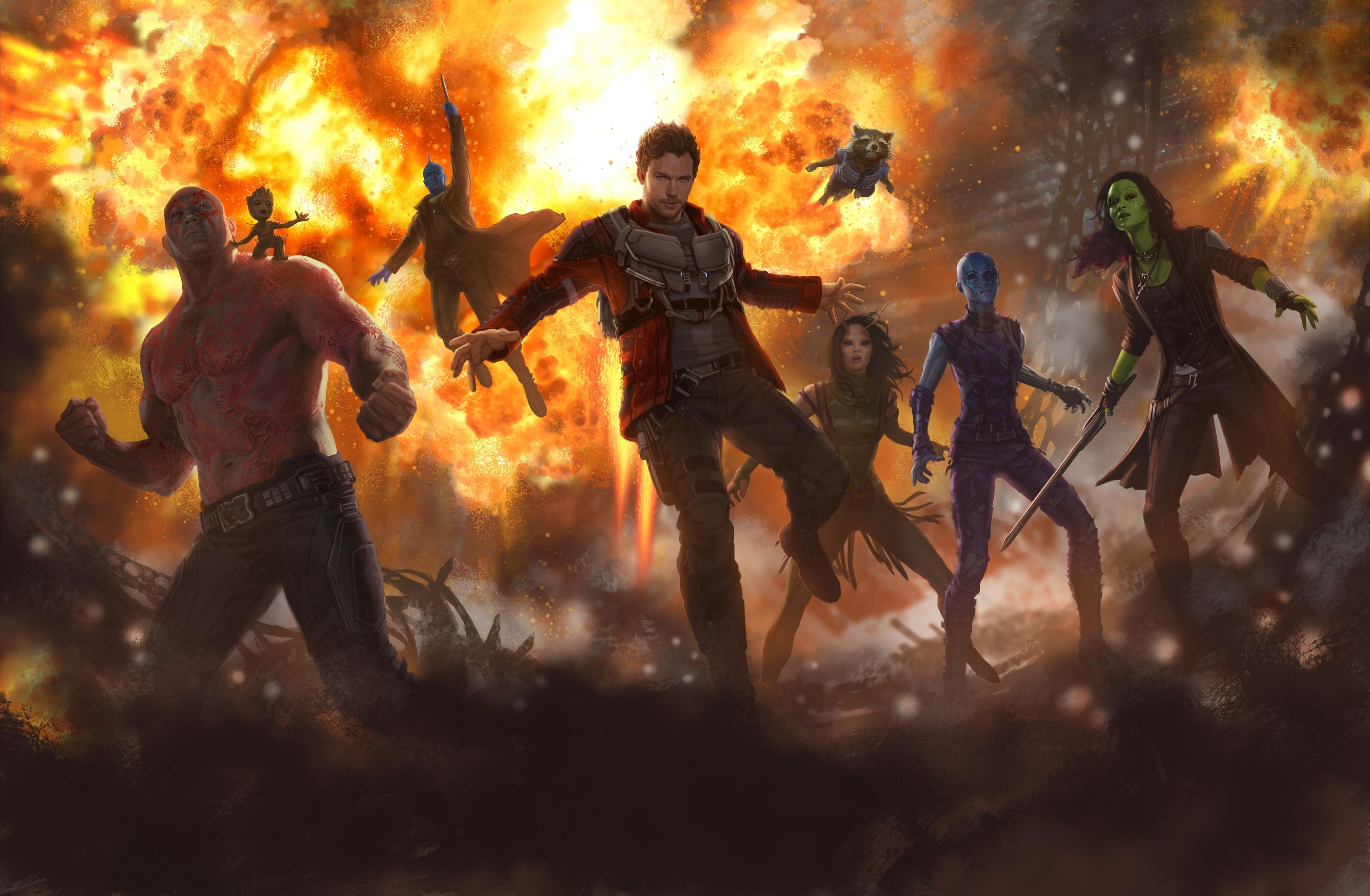 Guardians of the Galaxy Computer Wallpapers - Top Free Guardians of the ...