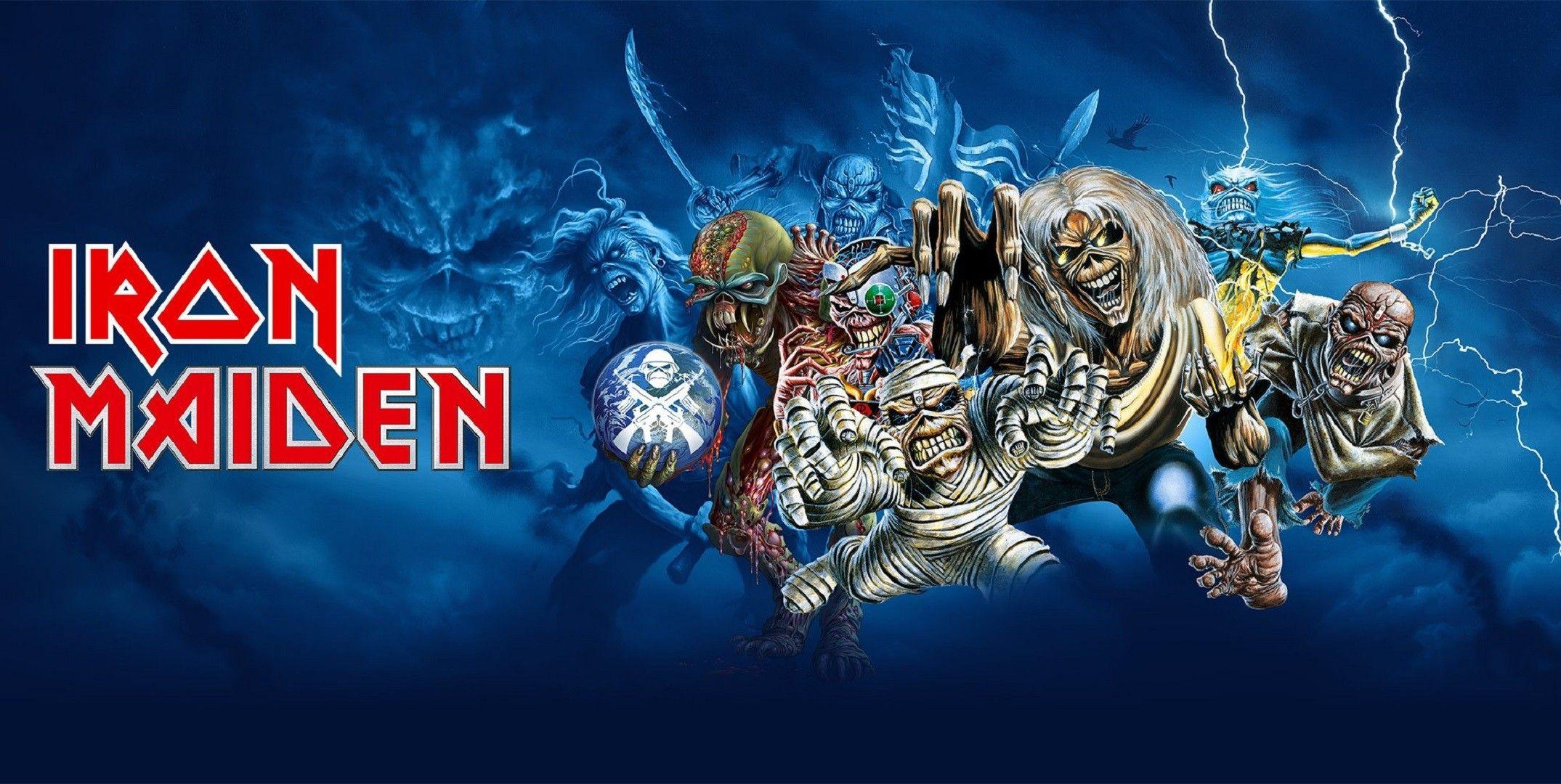 Iron Maiden Logo Wallpapers - Top Free Iron Maiden Logo Backgrounds ...