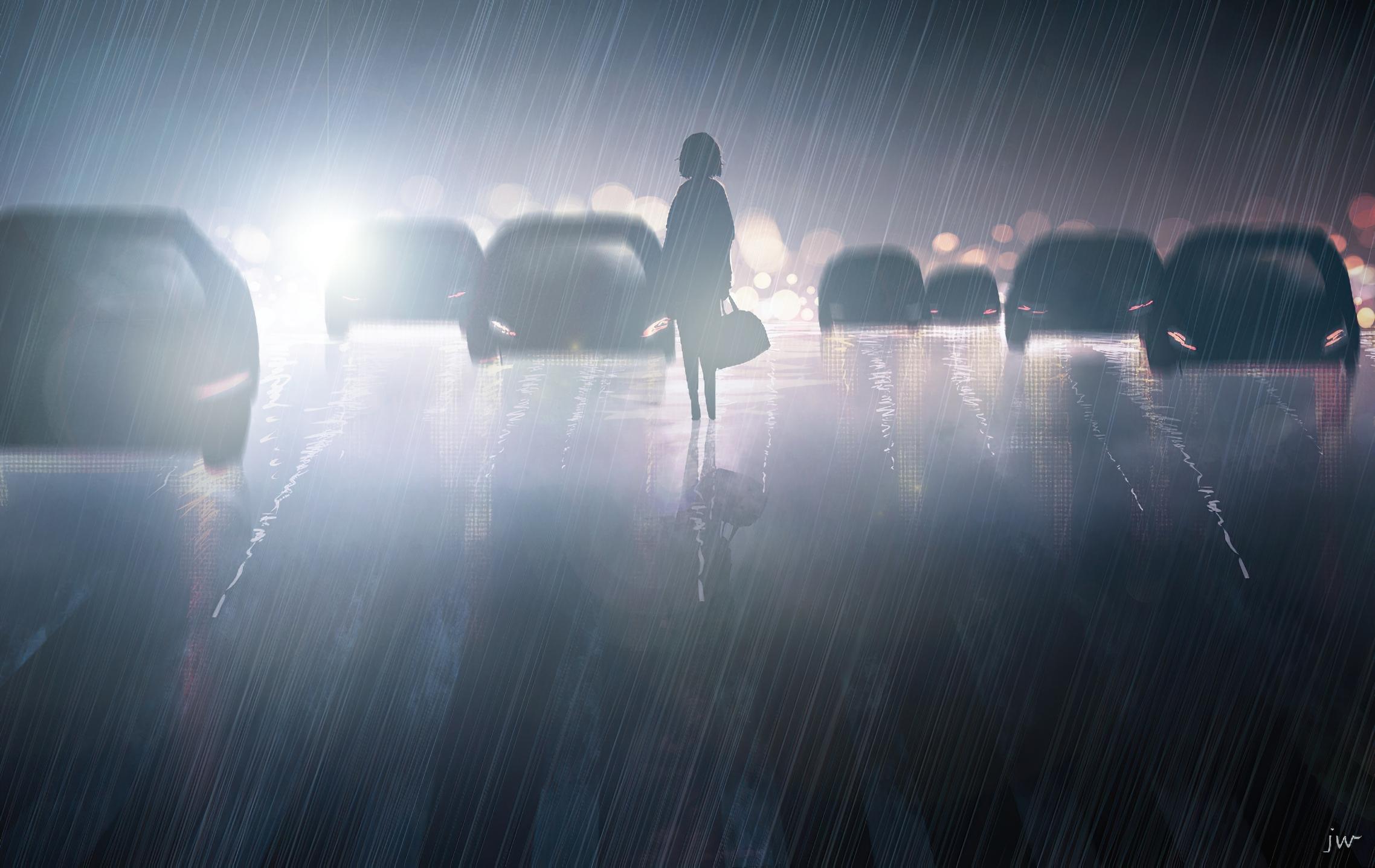 Dark Rain Sad Anime Wallpapers - Top Free Dark Rain Sad Anime ...