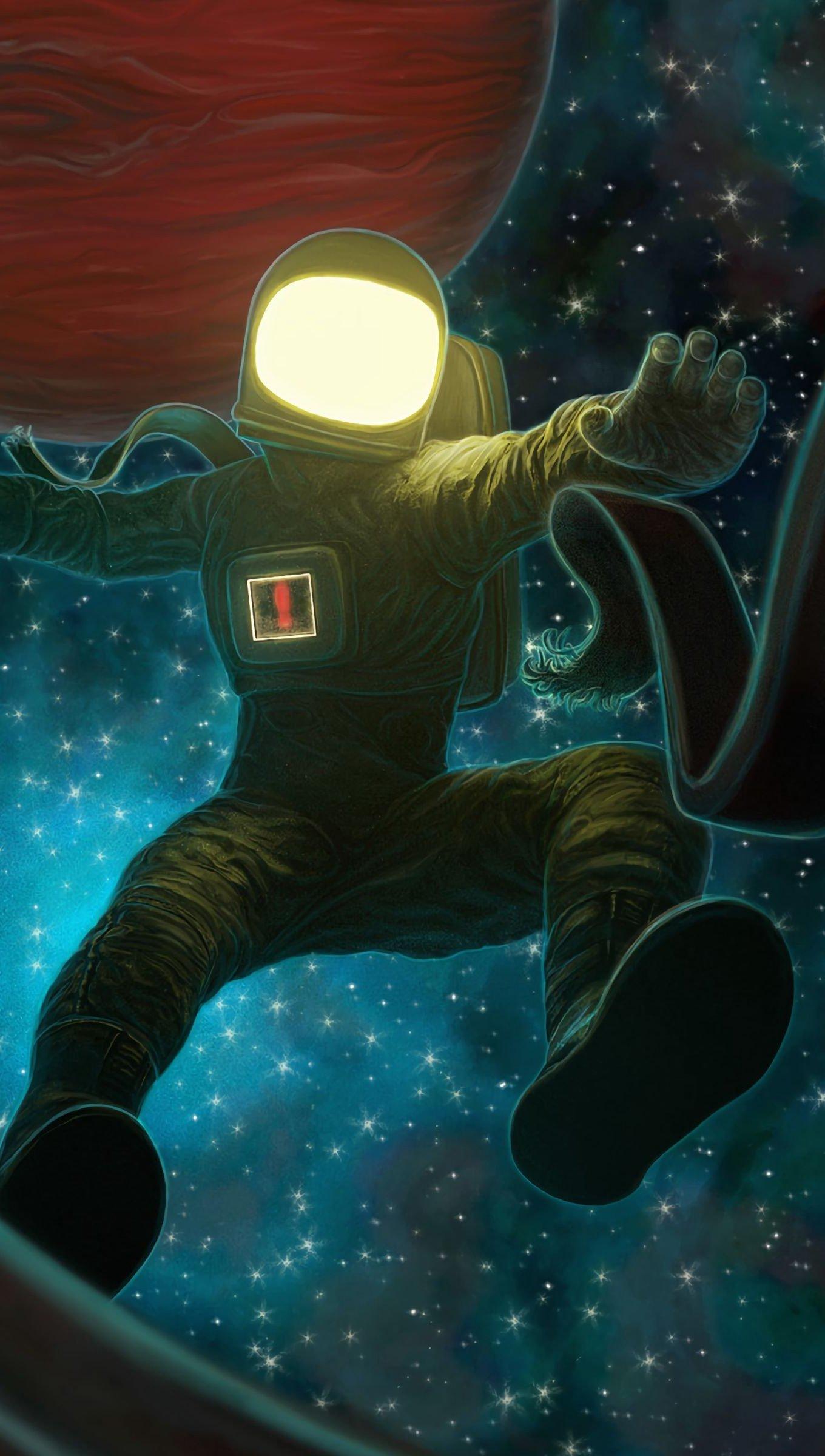 Falling Astronaut iPhone Wallpapers - Top Free Falling Astronaut iPhone ...