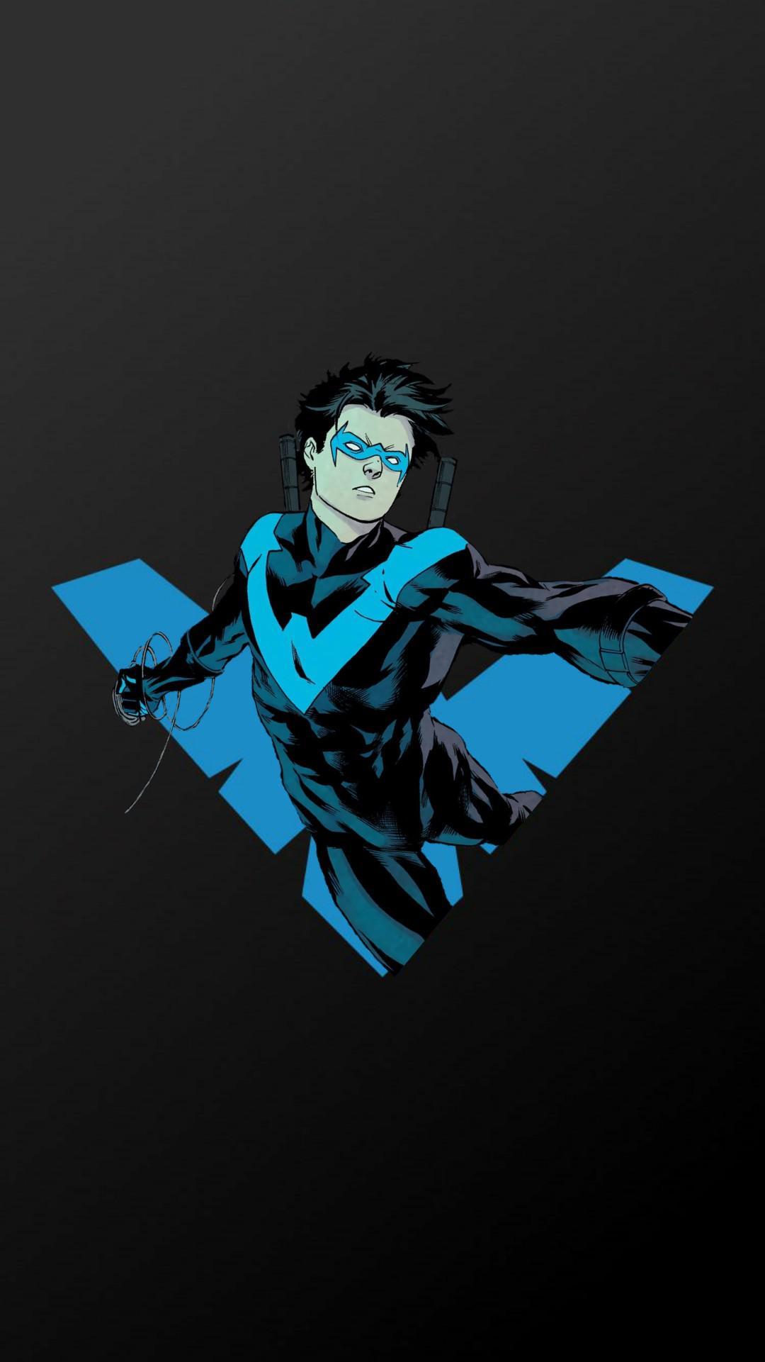 Nightwing Art Wallpapers - Top Free Nightwing Art Backgrounds ...