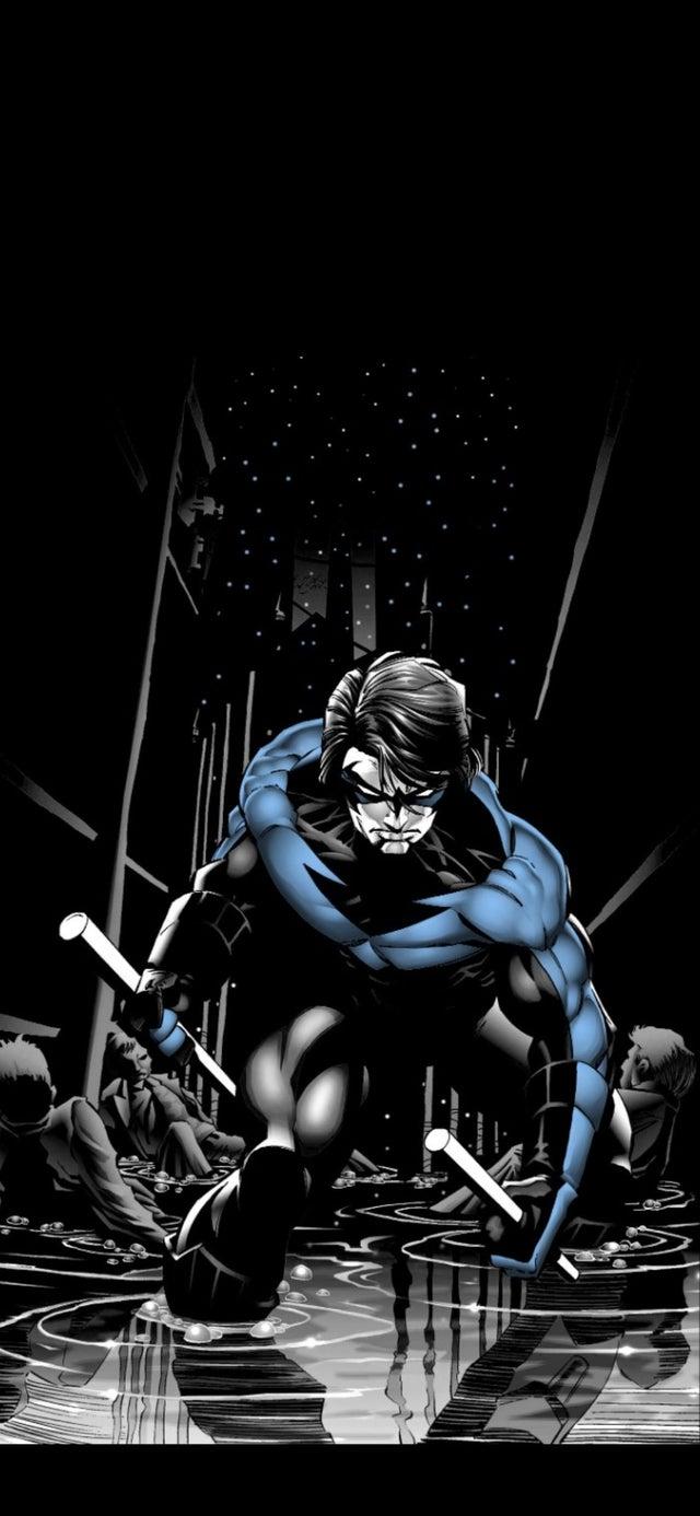Nightwing Art Wallpapers - Top Free Nightwing Art Backgrounds ...