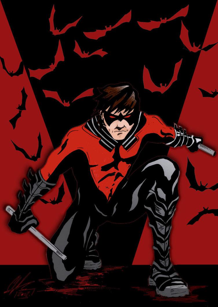 Red Nightwing Wallpapers - Top Free Red Nightwing Backgrounds ...