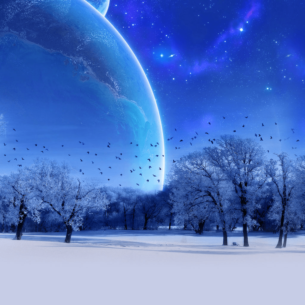 Snow and Moon Wallpapers - Top Free Snow and Moon Backgrounds ...