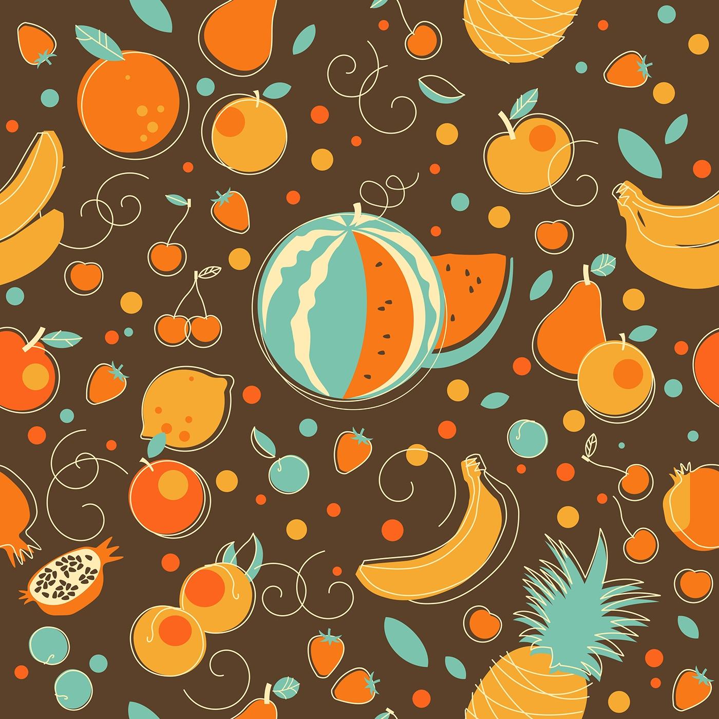 Food Pattern Wallpapers - Top Free Food Pattern Backgrounds ...