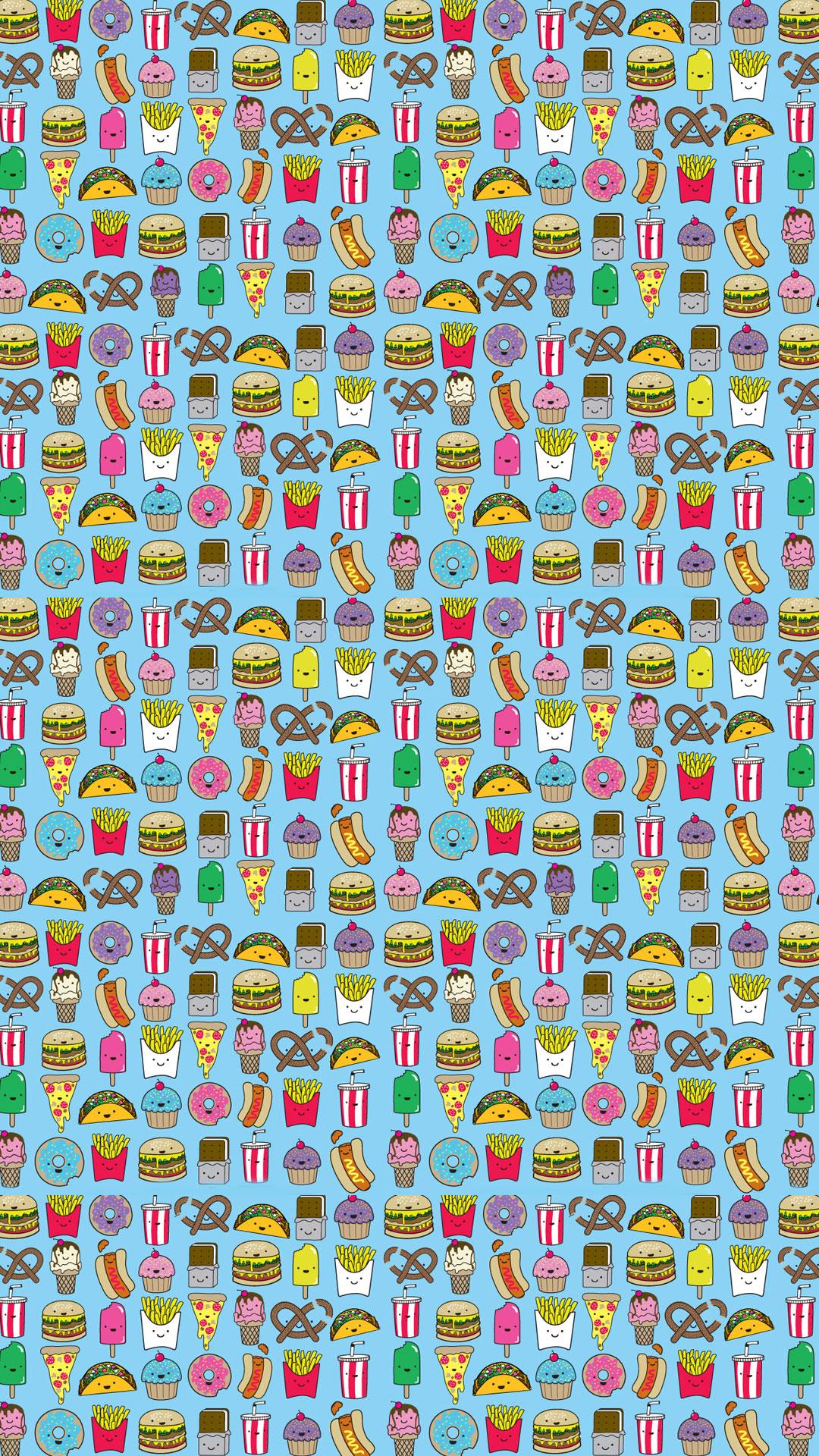 Food Pattern Wallpapers - Top Free Food Pattern Backgrounds ...