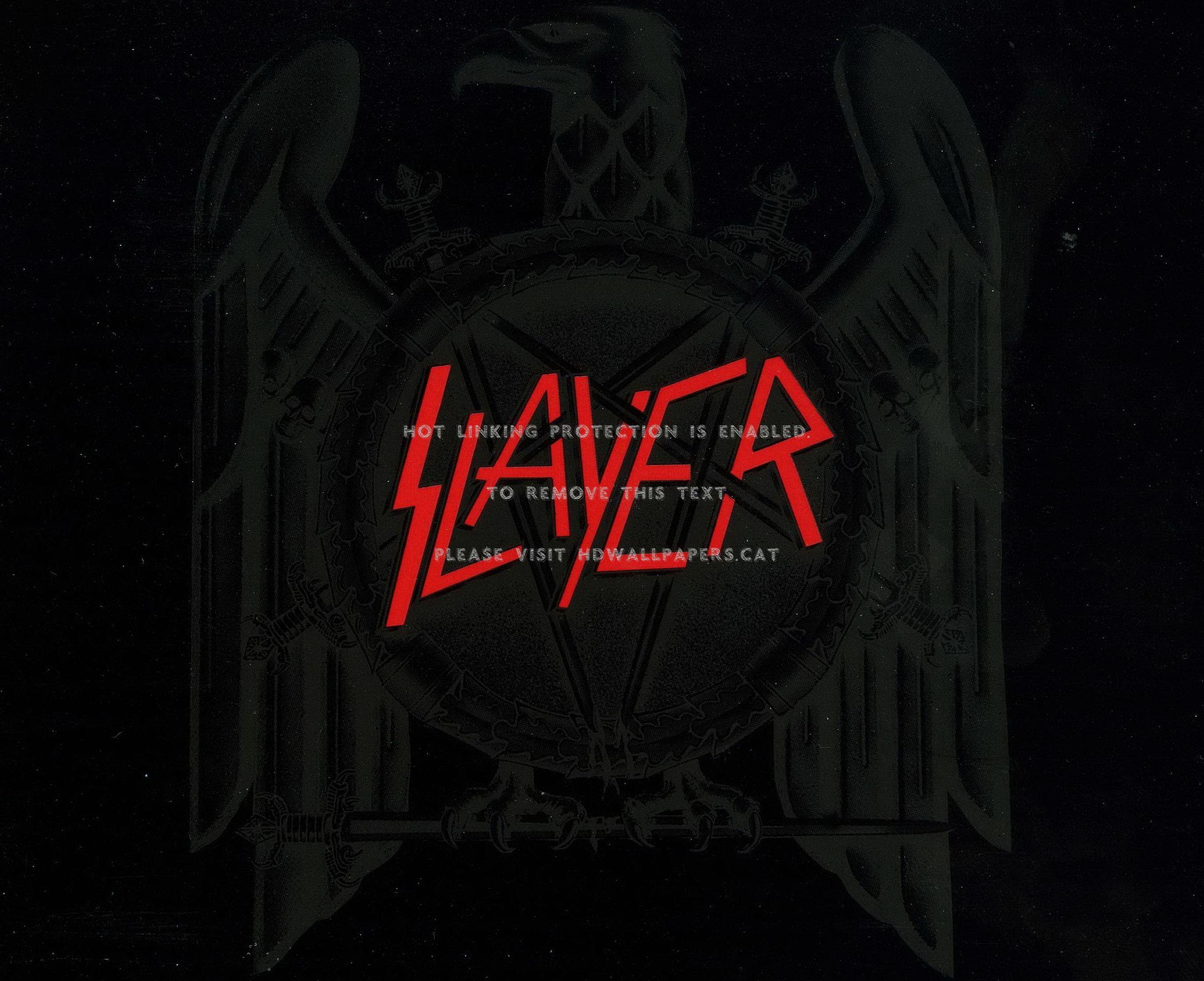 Slayer Logo Wallpapers - Top Free Slayer Logo Backgrounds - WallpaperAccess