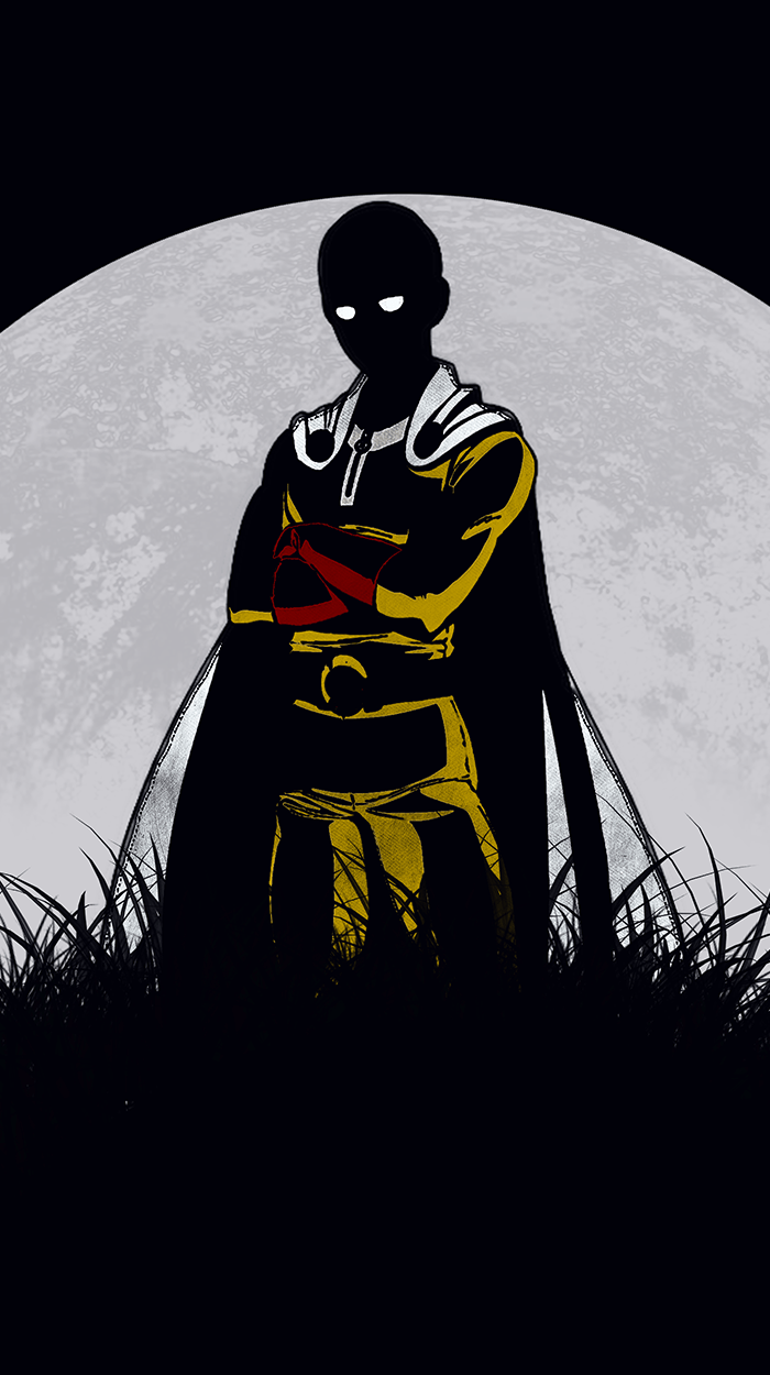 Saitama Black and White Wallpapers - Top Free Saitama Black and White ...