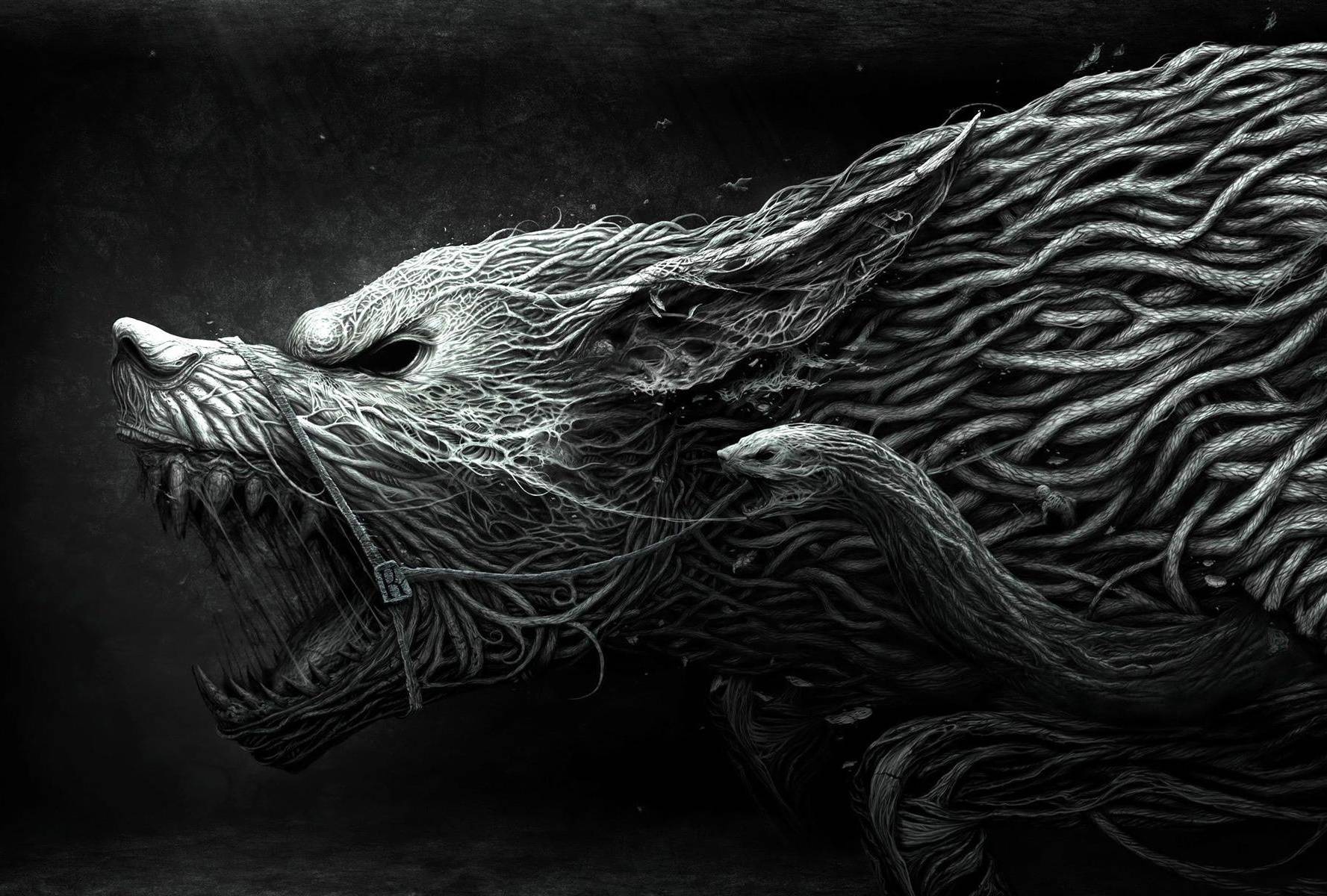 Evil White Wolf Wallpapers - Top Free Evil White Wolf Backgrounds ...