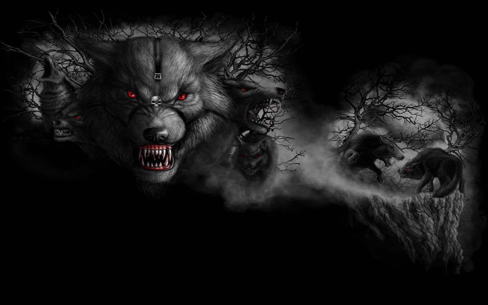 Evil White Wolf Wallpapers - Top Free Evil White Wolf Backgrounds ...