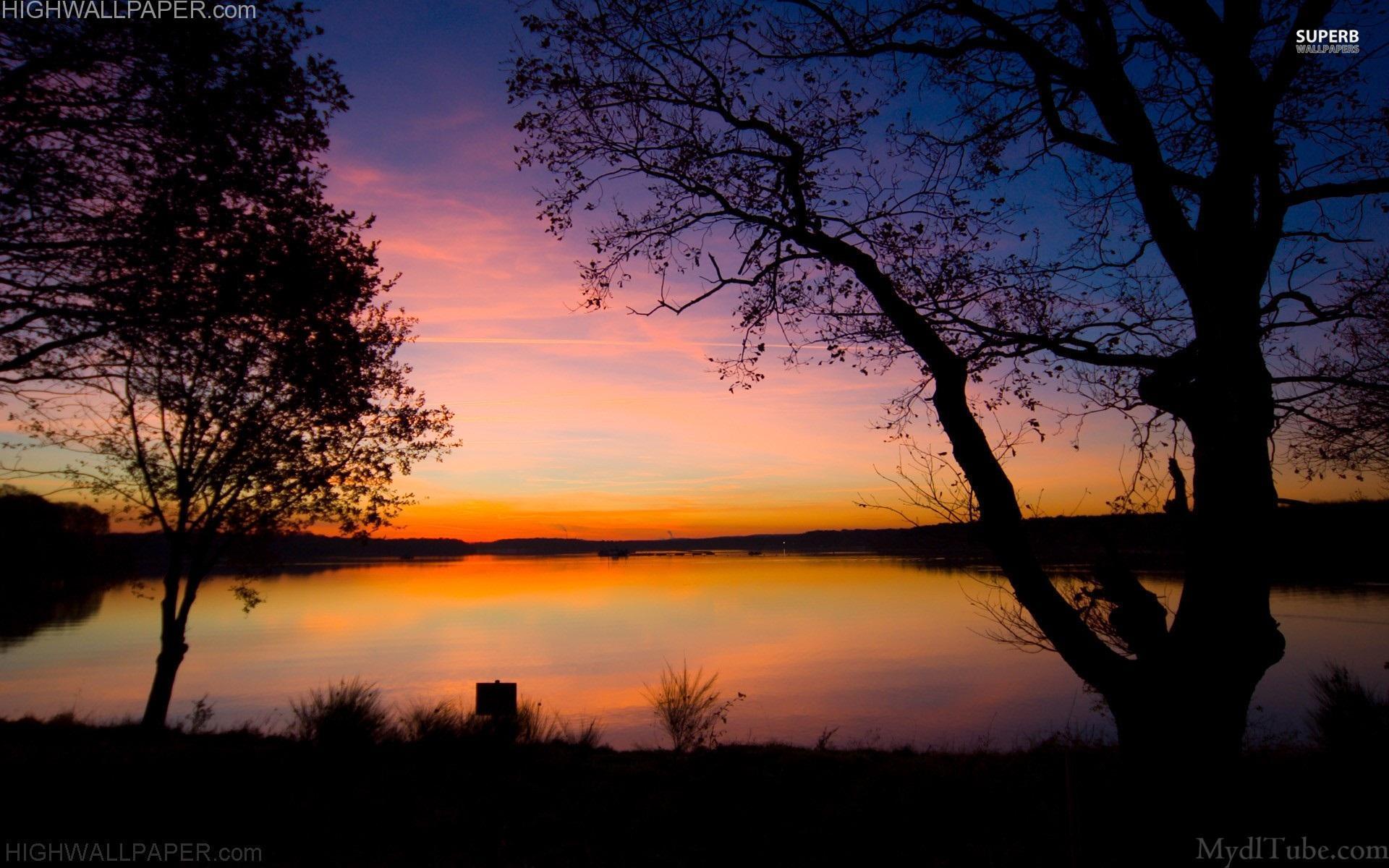 Evening Sunset Wallpapers - Top Free Evening Sunset Backgrounds ...