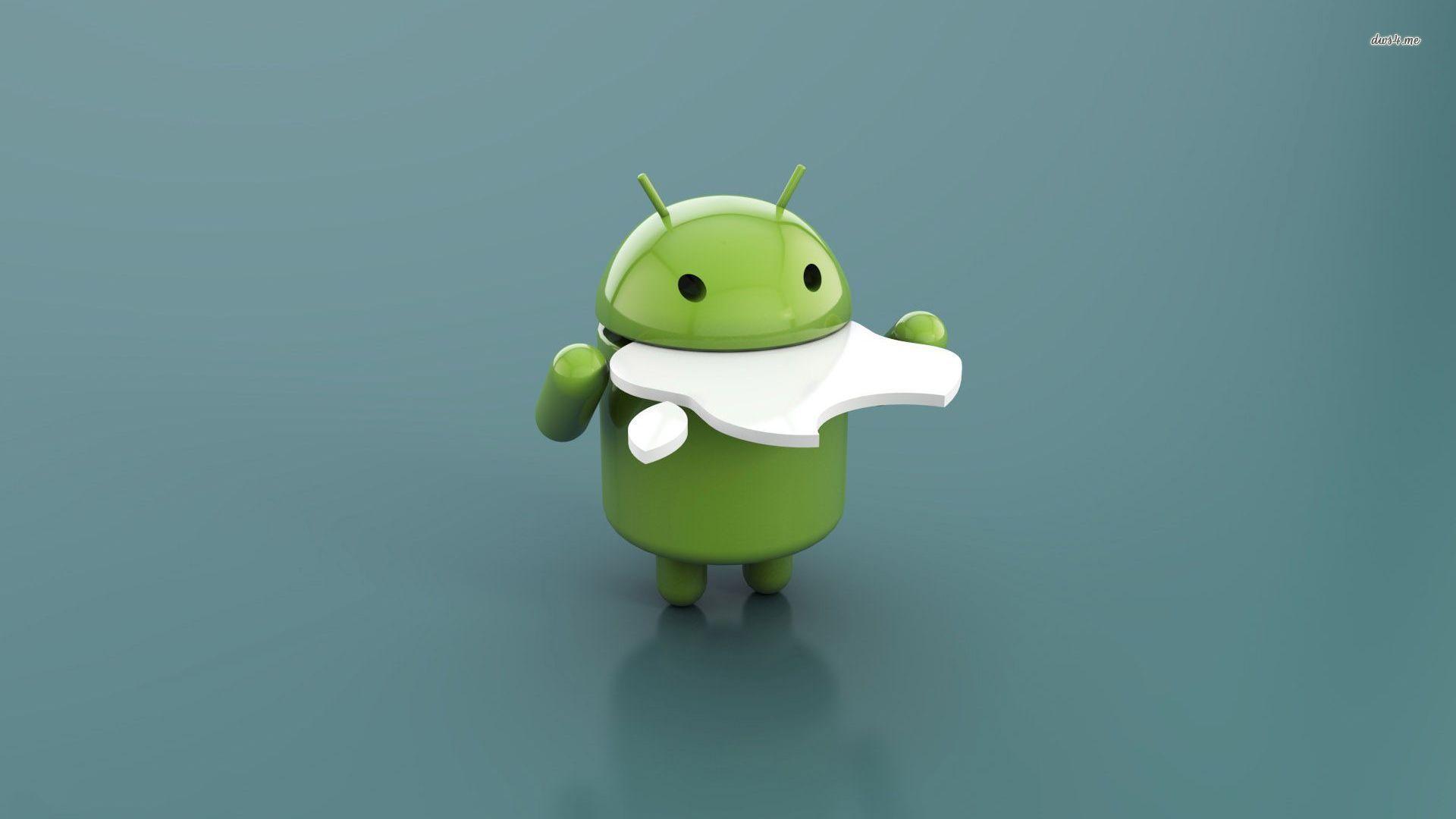 Apple Eating Android Wallpapers - Top Free Apple Eating Android ...