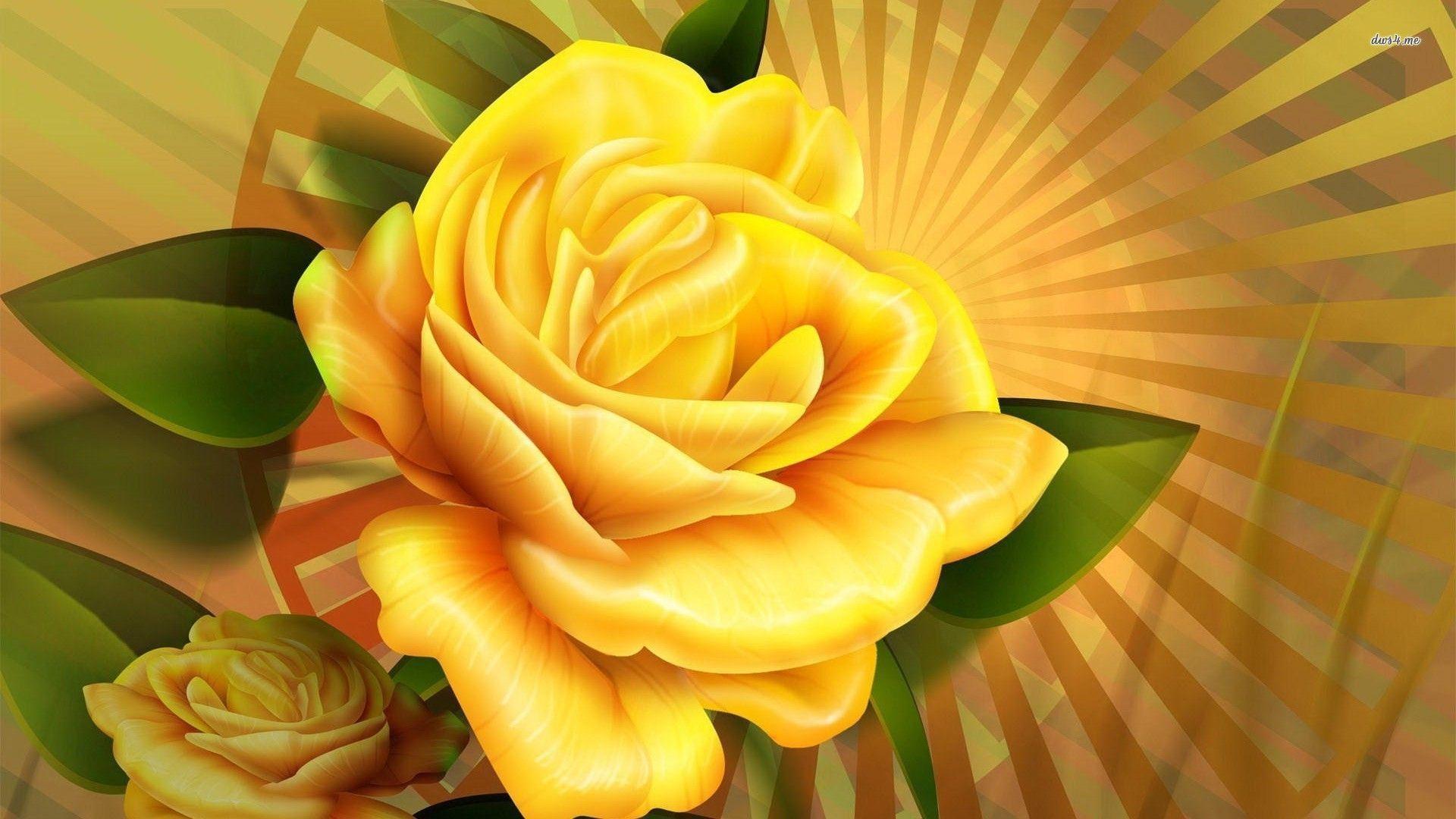 Aesthetic Yellow Rose Wallpapers - Top Free Aesthetic Yellow Rose ...