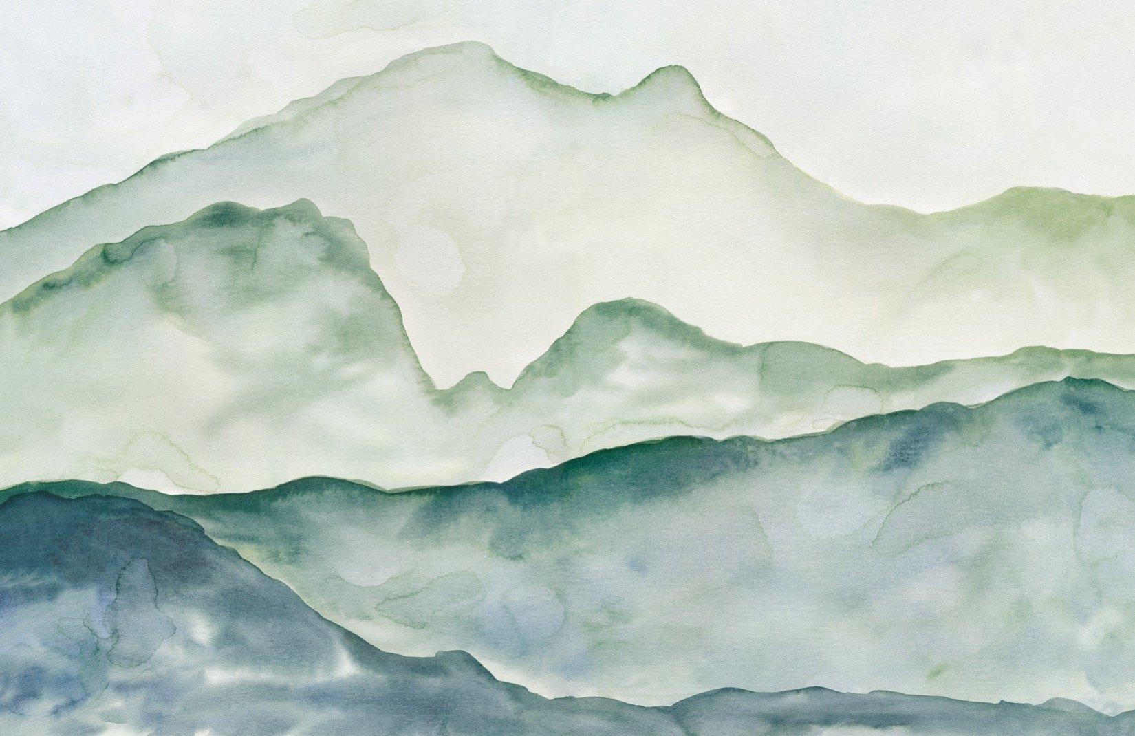 Blue Mountain Abstract Wallpapers - Top Free Blue Mountain Abstract ...