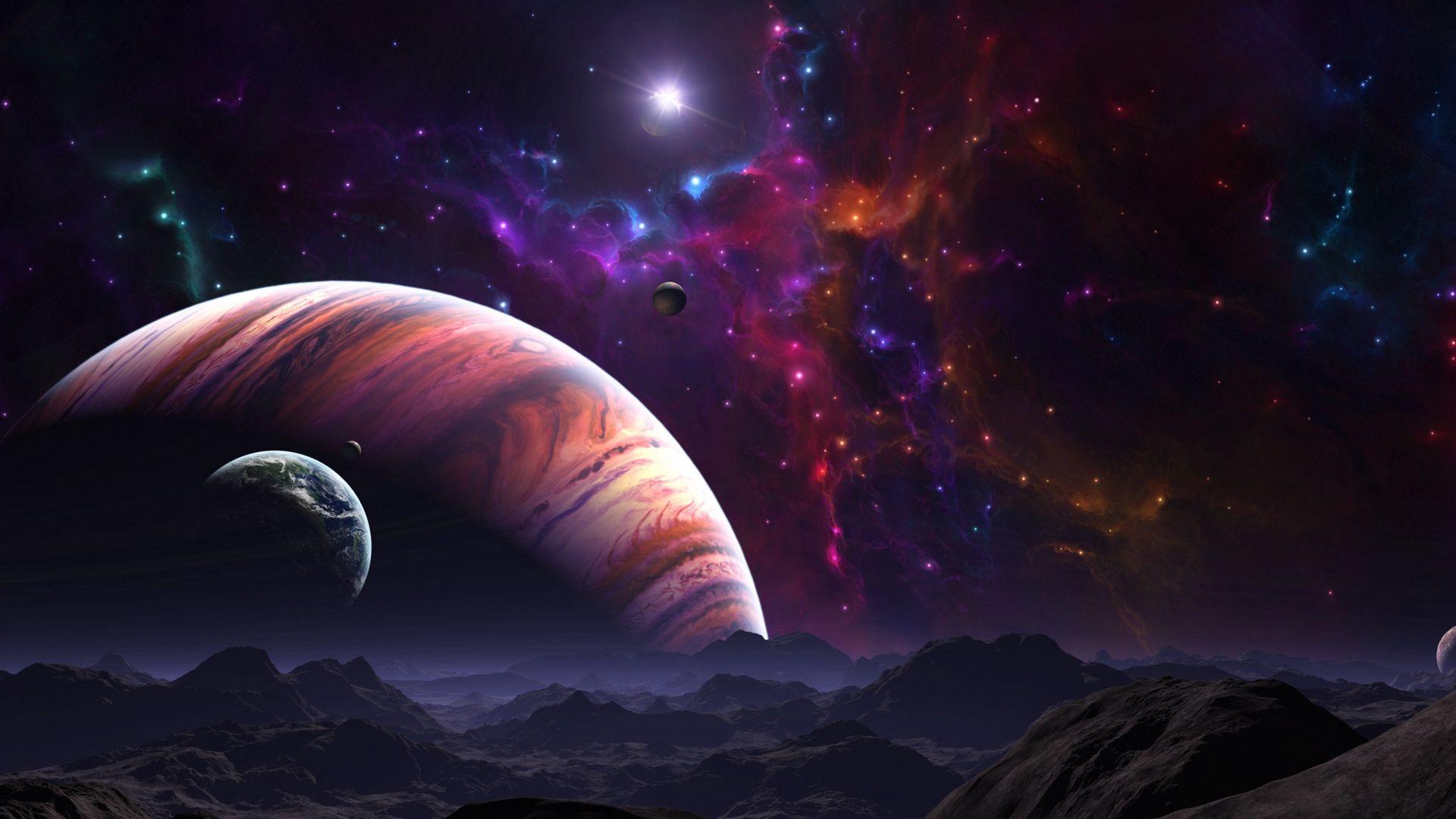 Space Theme Wallpapers - Top Free Space Theme Backgrounds - WallpaperAccess
