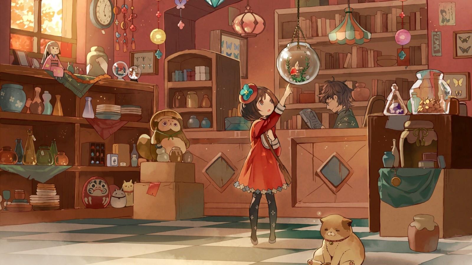 Shop Anime Wallpapers - Top Free Shop Anime Backgrounds - WallpaperAccess