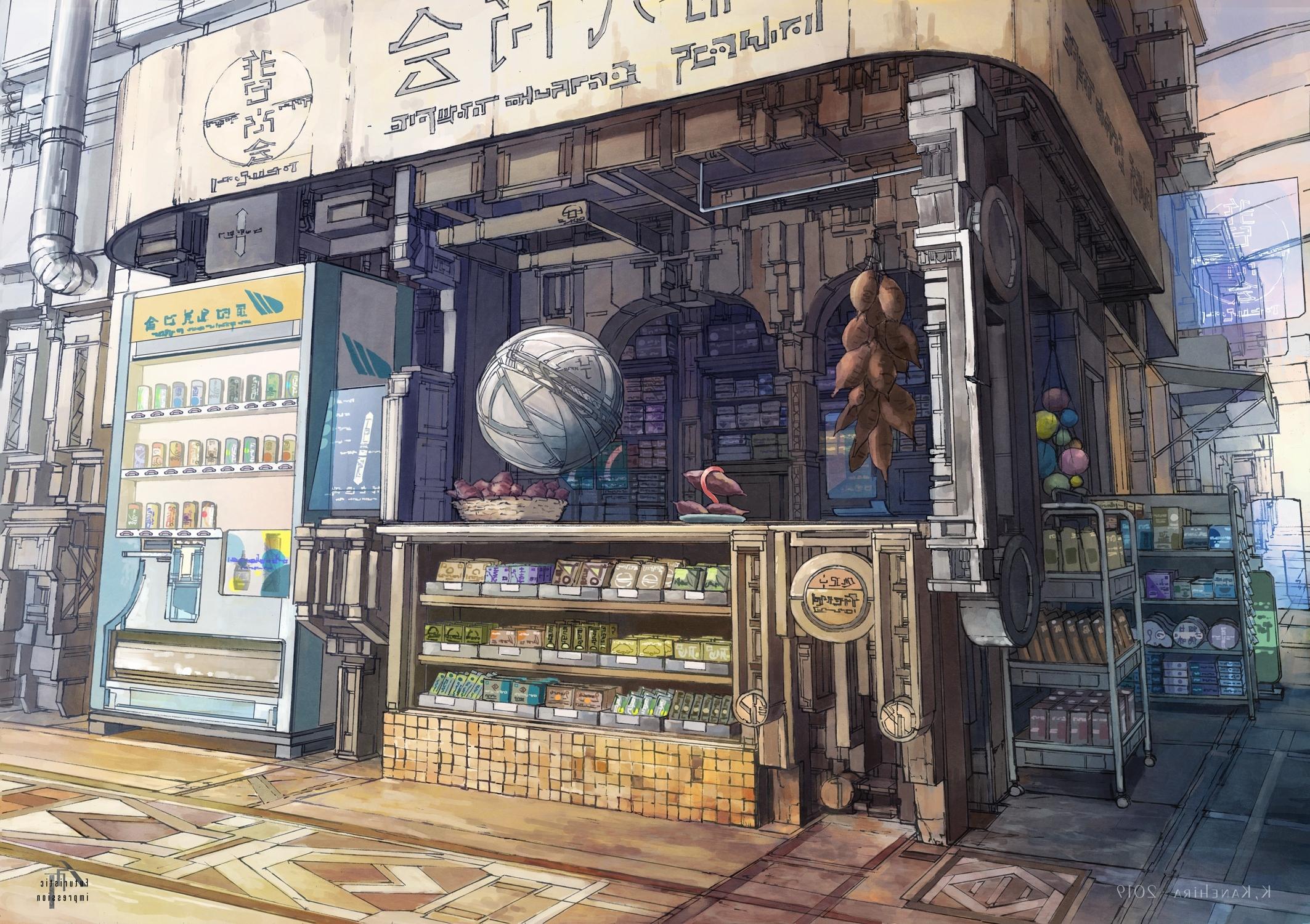 Shop Anime Wallpapers - Top Free Shop Anime Backgrounds - WallpaperAccess