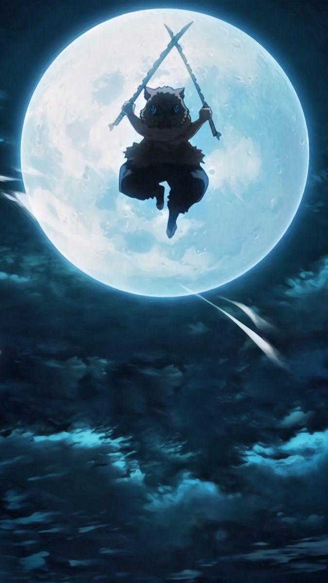Demon Slayer Moon Wallpapers - Top Free Demon Slayer Moon Backgrounds ...