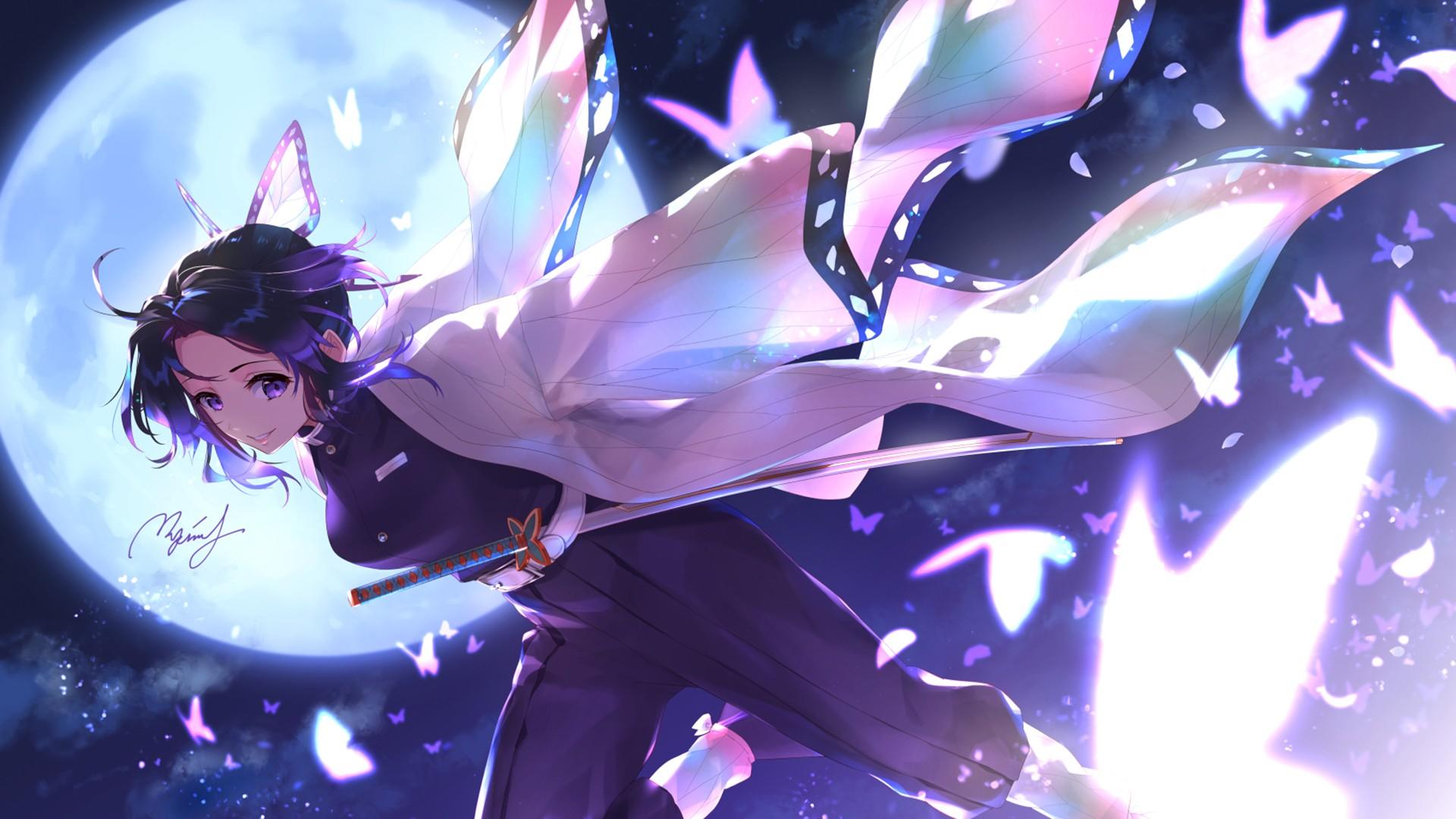 Demon Slayer Butterfly Wallpapers - Top Free Demon Slayer Butterfly ...