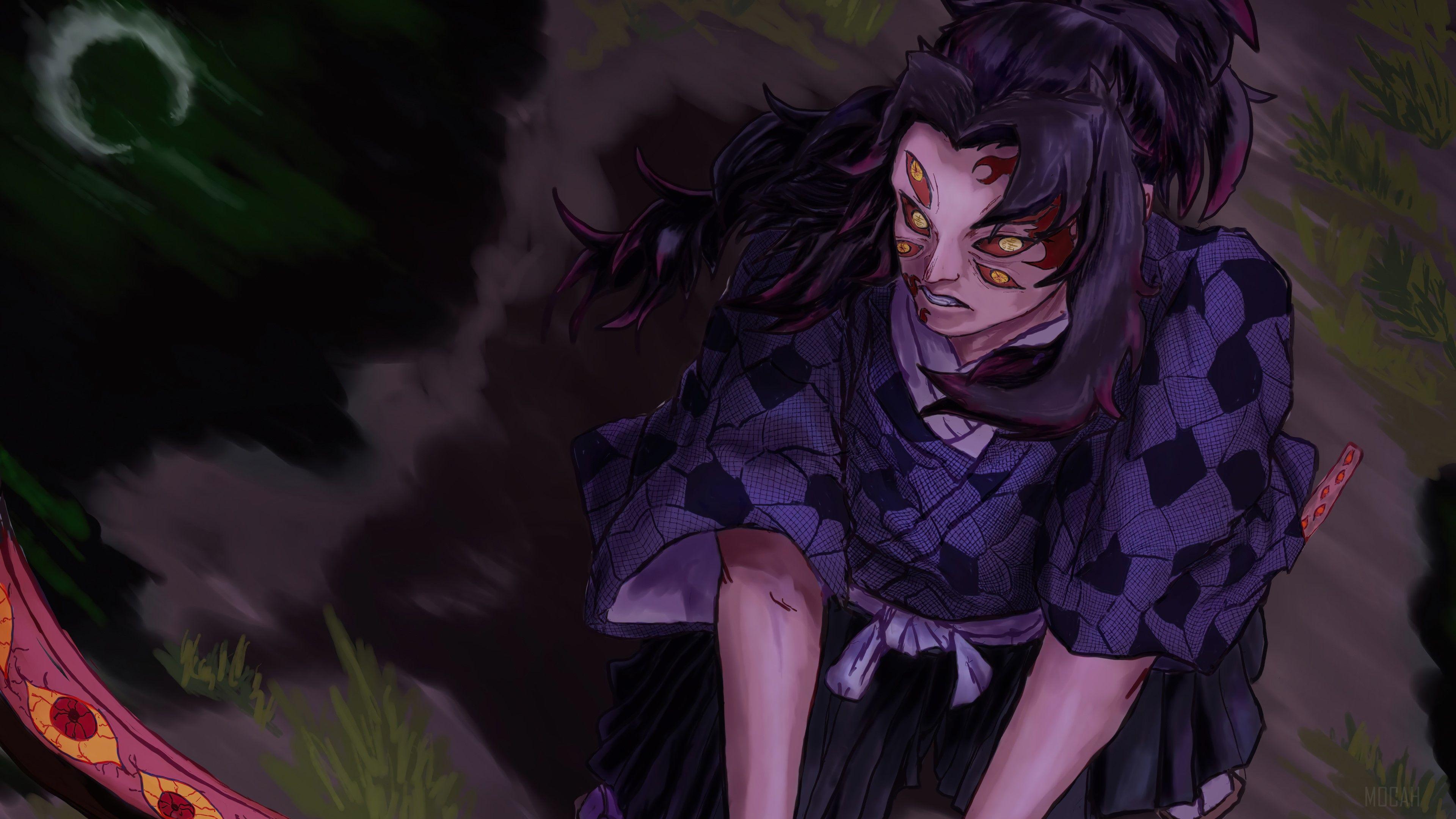 Demon Slayer Moon Wallpapers - Top Free Demon Slayer Moon Backgrounds ...