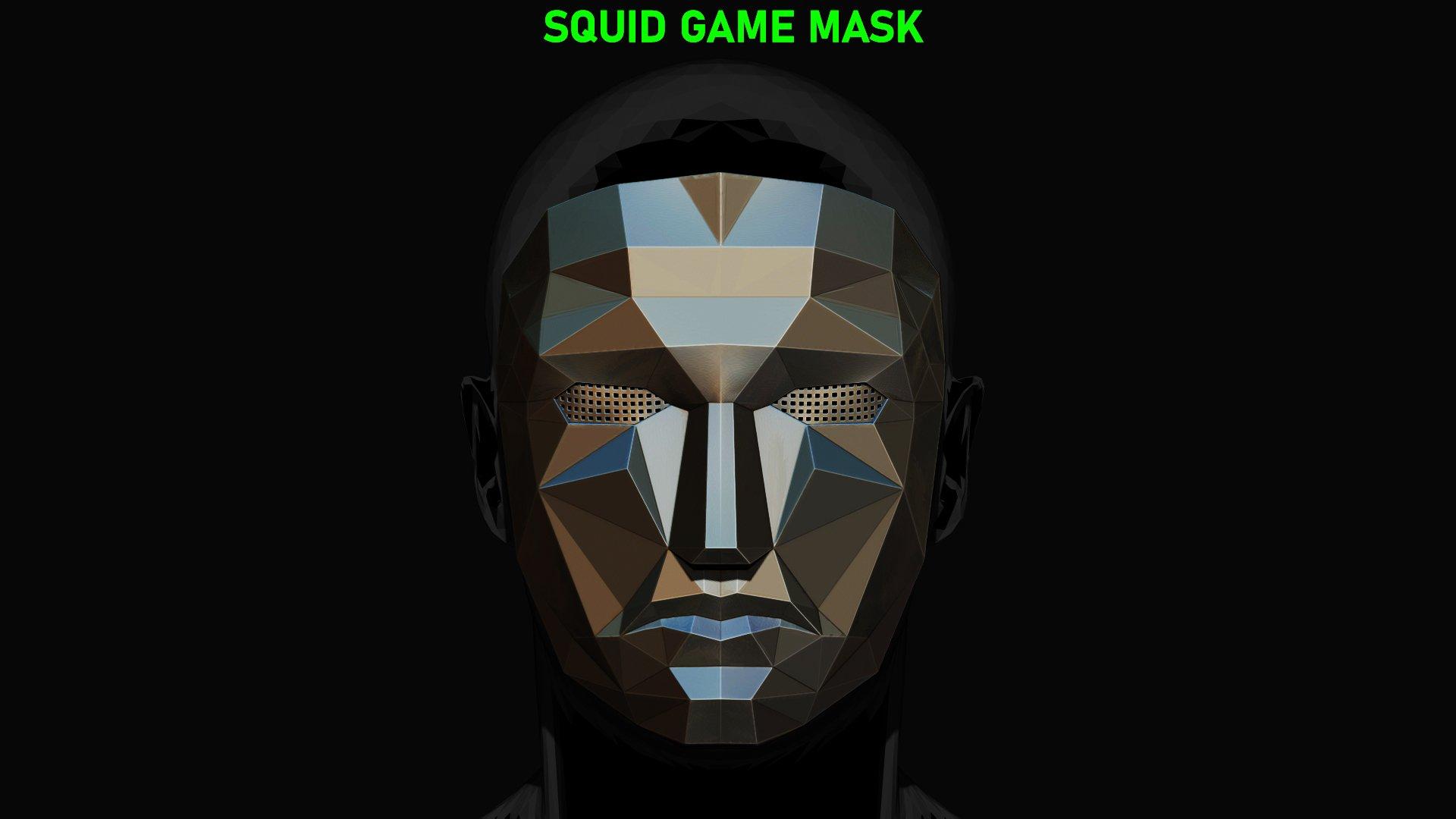 Squid Game Mask Wallpapers - Top Free Squid Game Mask Backgrounds ...