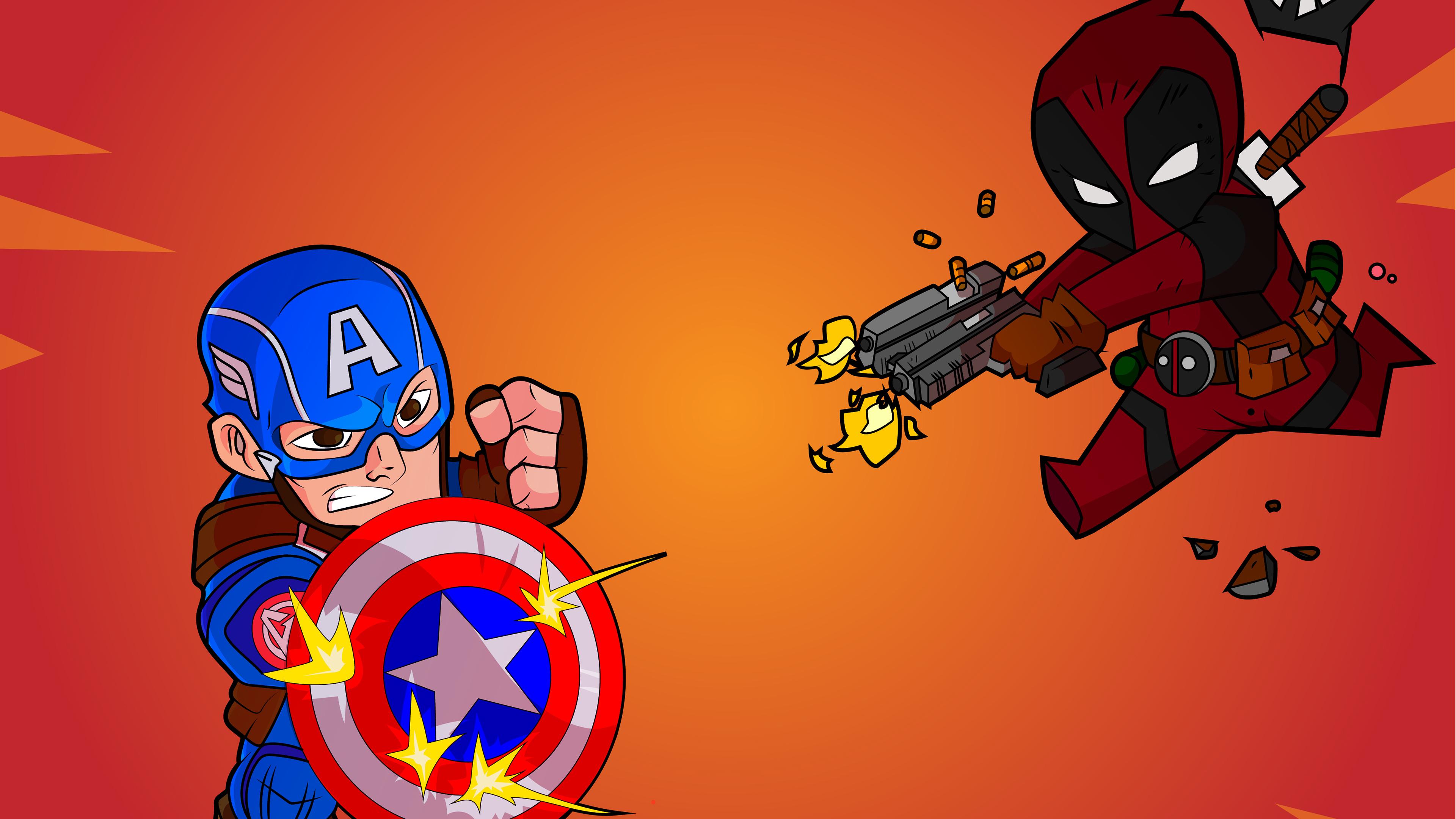 Deadpool Cartoon 4K Wallpapers - Top Free Deadpool Cartoon 4K ...