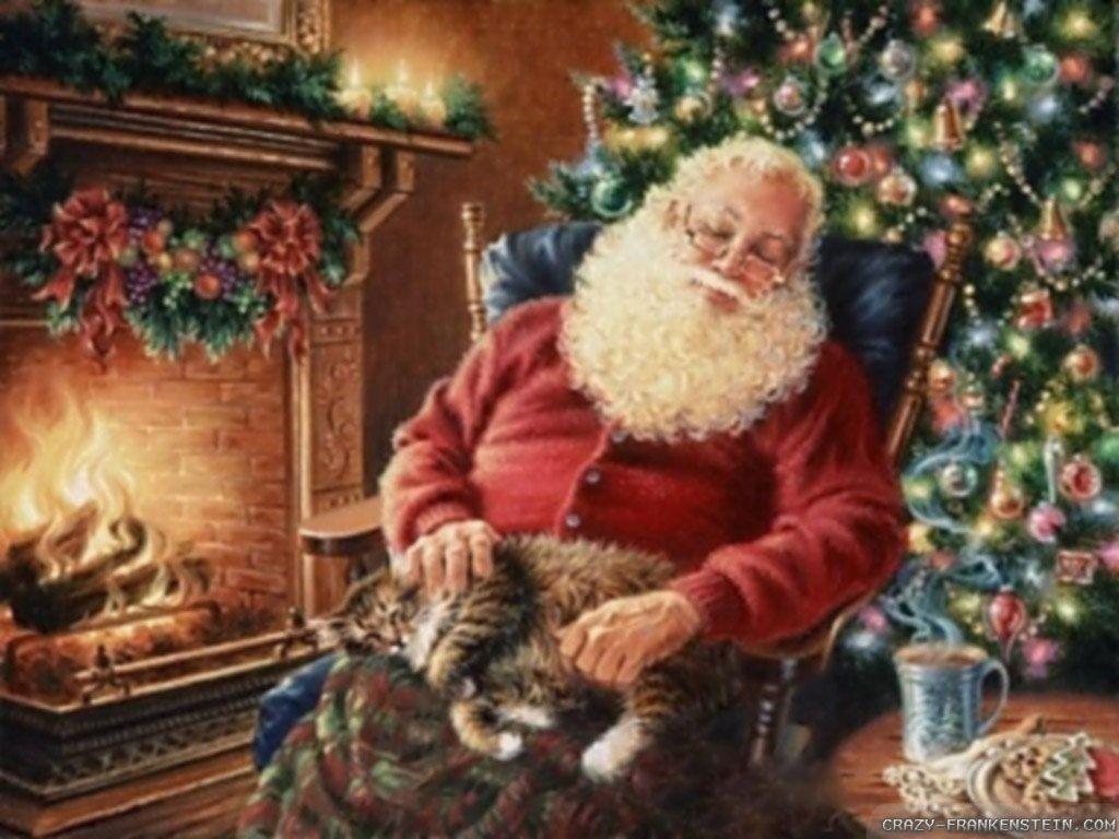 Father Christmas Wallpapers - Top Free Father Christmas Backgrounds ...