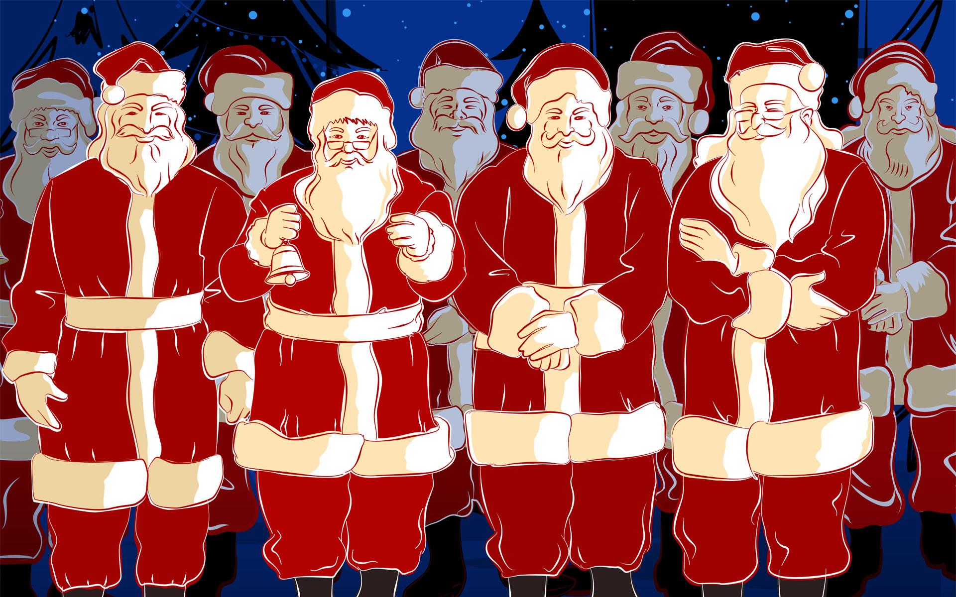 Father Christmas Wallpapers - Top Free Father Christmas Backgrounds ...