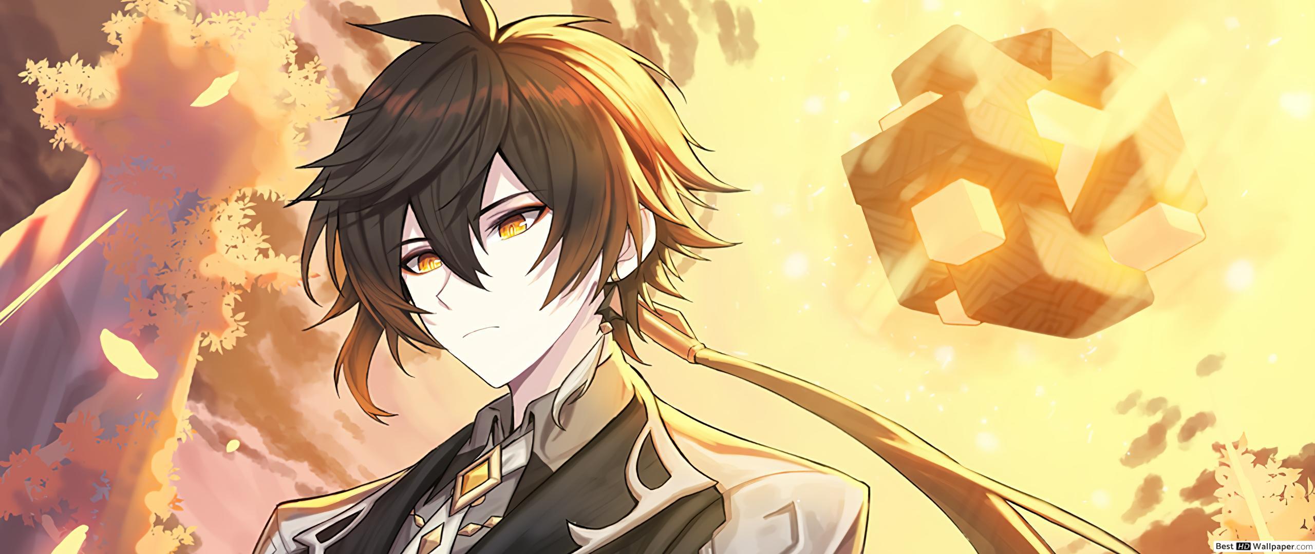 2560X1080 Gold Anime Wallpapers - Top Free 2560X1080 Gold Anime ...