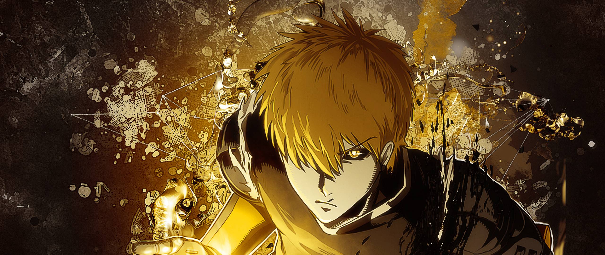 2560X1080 Gold Anime Wallpapers - Top Free 2560X1080 Gold Anime ...