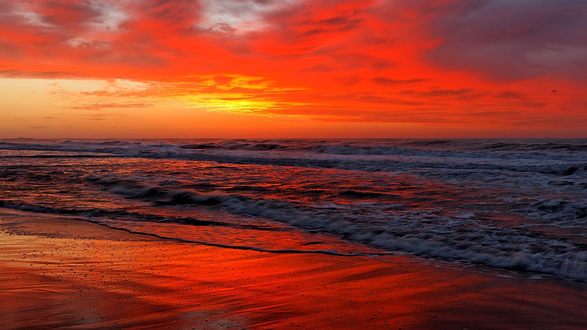 Red Beach Wallpapers - Top Free Red Beach Backgrounds - WallpaperAccess