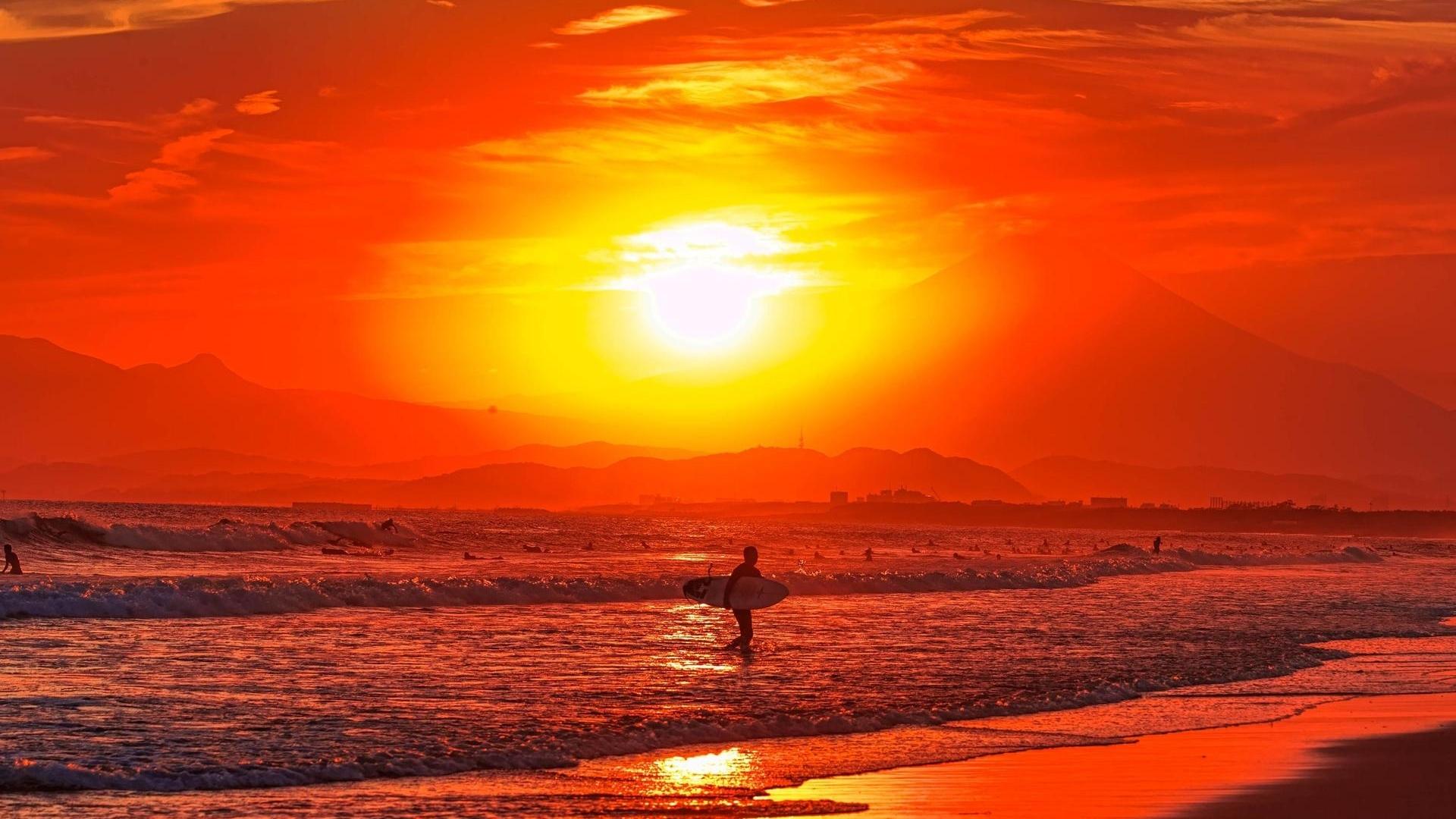 Red Beach Wallpapers - Top Free Red Beach Backgrounds - WallpaperAccess