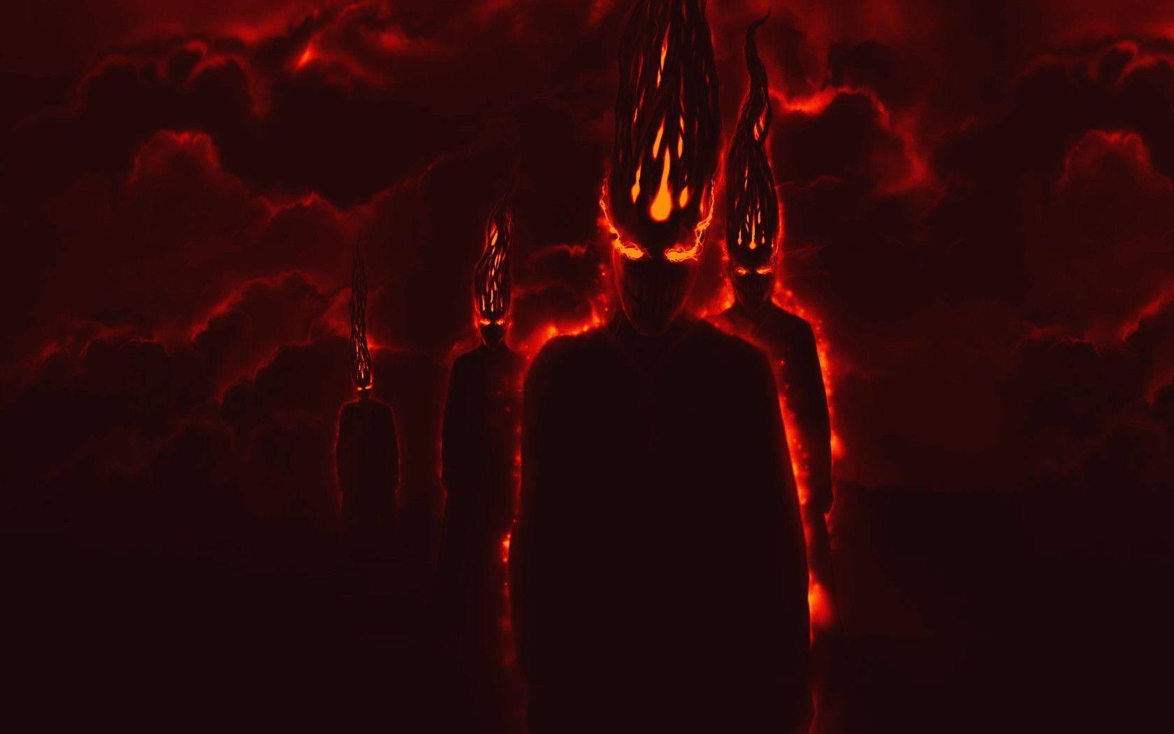 Scary Red Wallpapers - Top Free Scary Red Backgrounds - WallpaperAccess