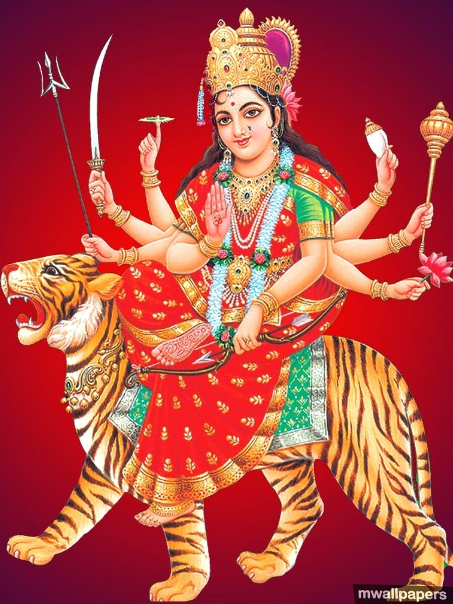 Durga Devi Wallpapers - Top Free Durga Devi Backgrounds - WallpaperAccess