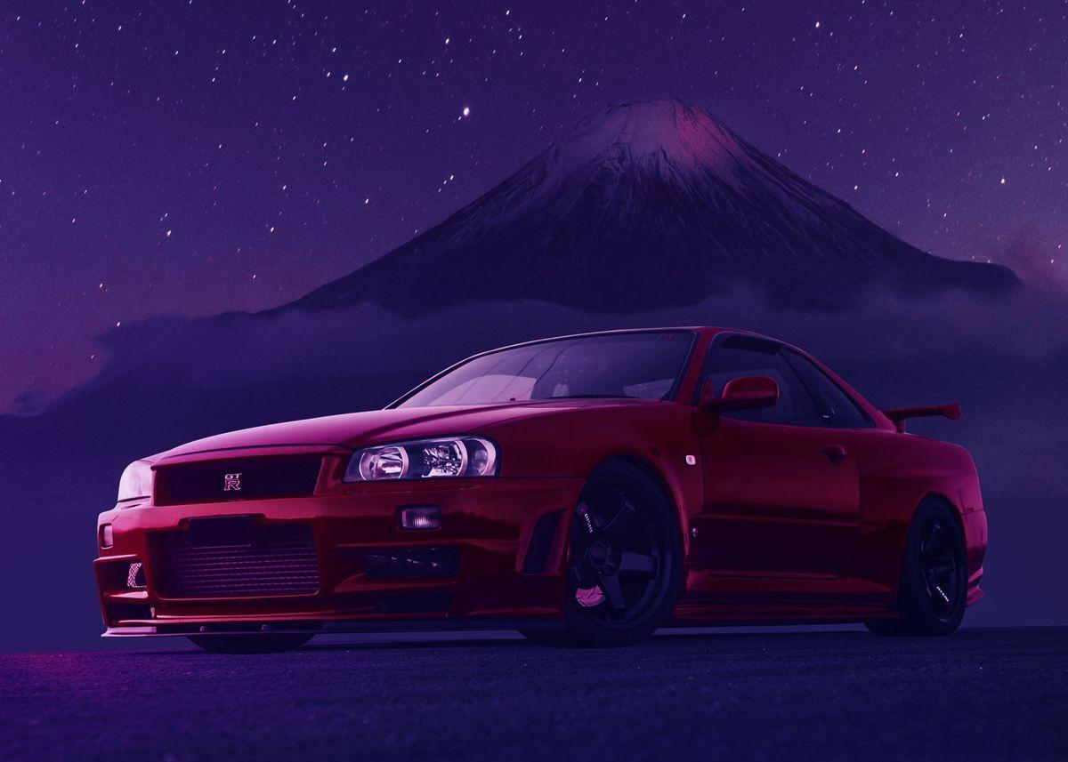 Red Nissan Skyline Wallpapers - Top Free Red Nissan Skyline Backgrounds ...