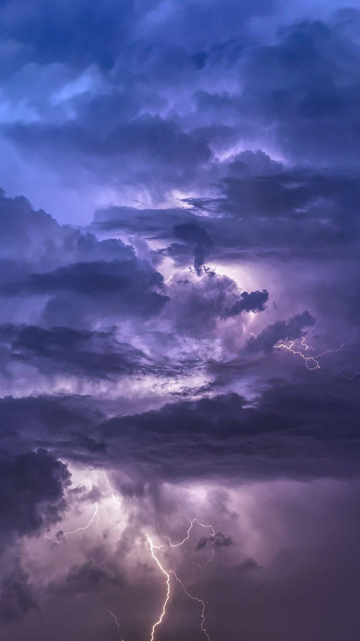 Lightning Clouds Wallpapers - Top Free Lightning Clouds Backgrounds ...